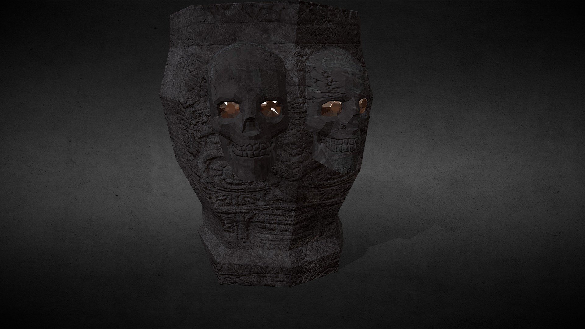 AZTEC SKULL - Buy Royalty Free 3D model by mikegarciadigitalart ...