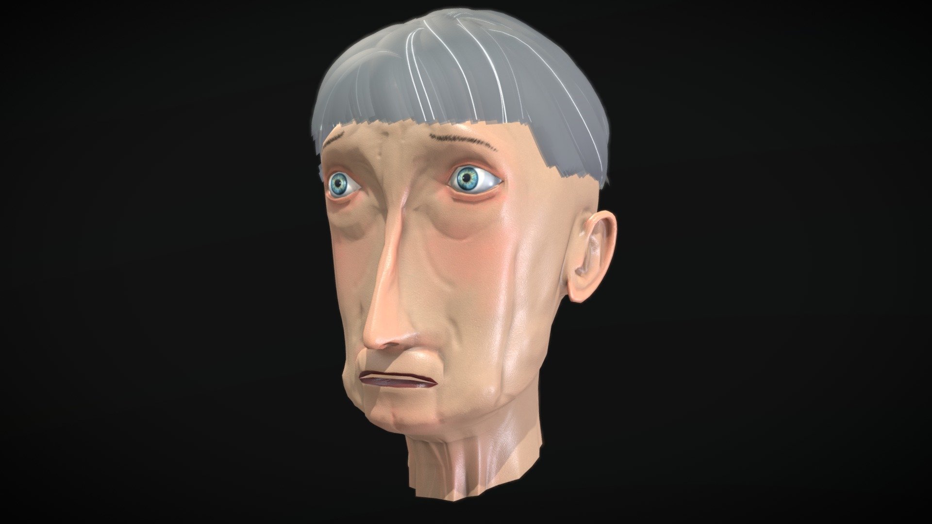 Female head - Download Free 3D model by daniel_marsovich (@danmars ...