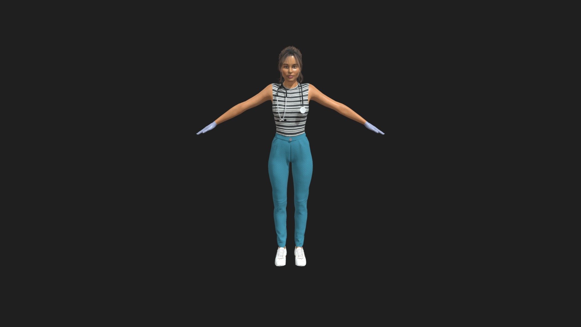 Nurse - 3D model by AVT SIMULATION (@Bradley.Collins) [0927d01] - Sketchfab