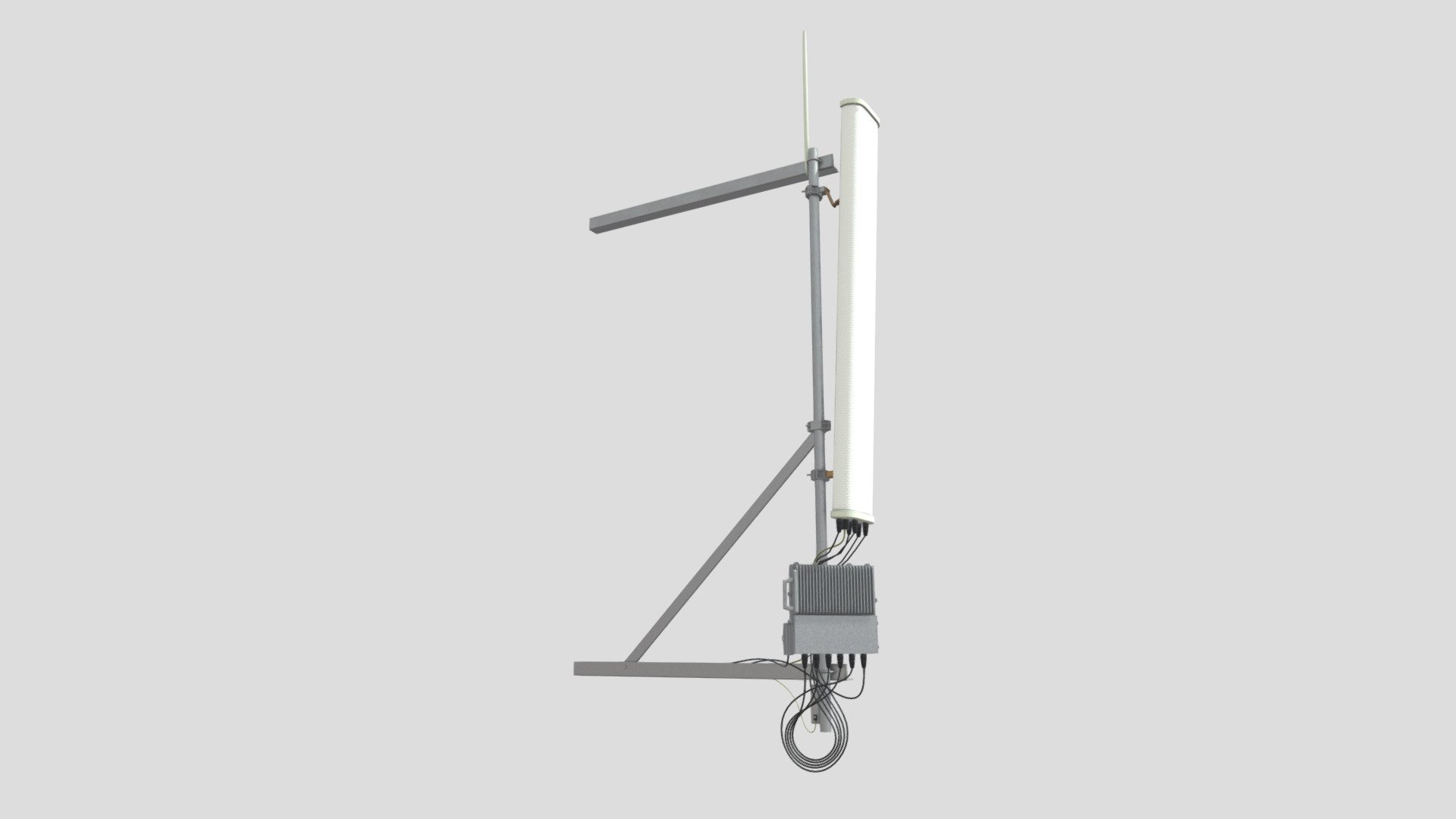 Mobile cell mast - 3D model by Rexrover [092845d] - Sketchfab