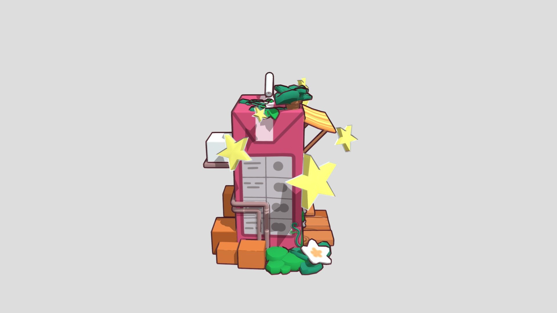 Juice shop - Download Free 3D model by Annabel Colom (@acc032000 ...