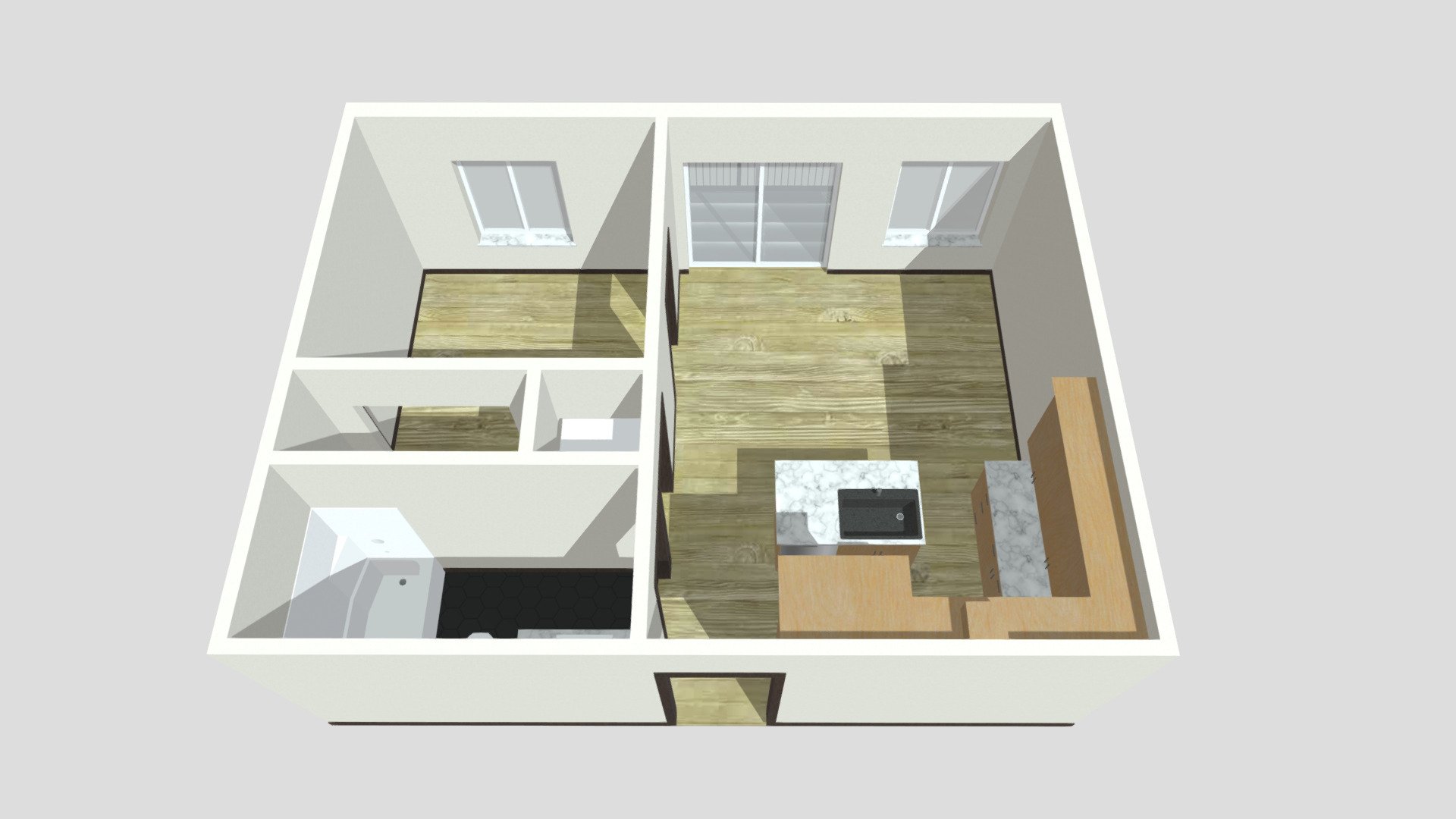Unit 202 - 3D model by joerosie [0928f98] - Sketchfab