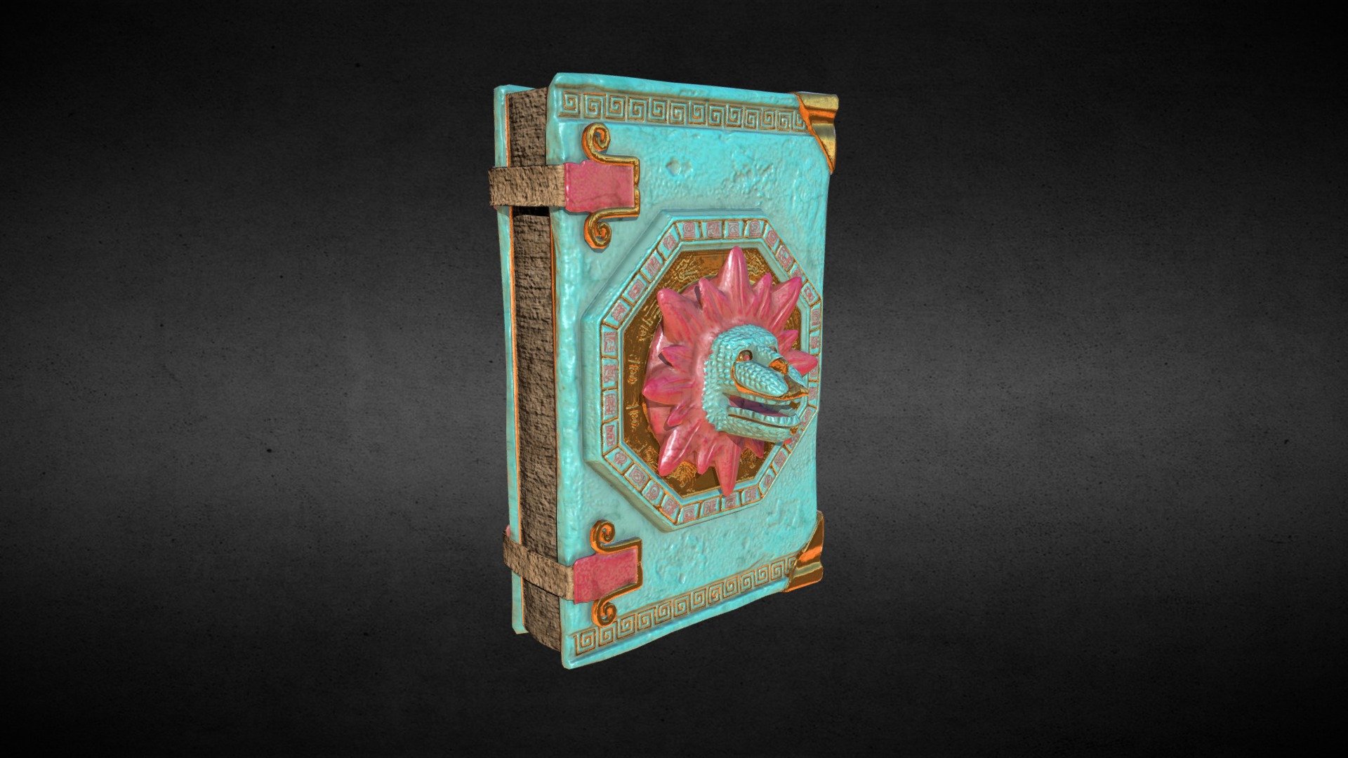 Stylized Book - 3D model by Zachary Stout (@ZachStout) [0929500 ...
