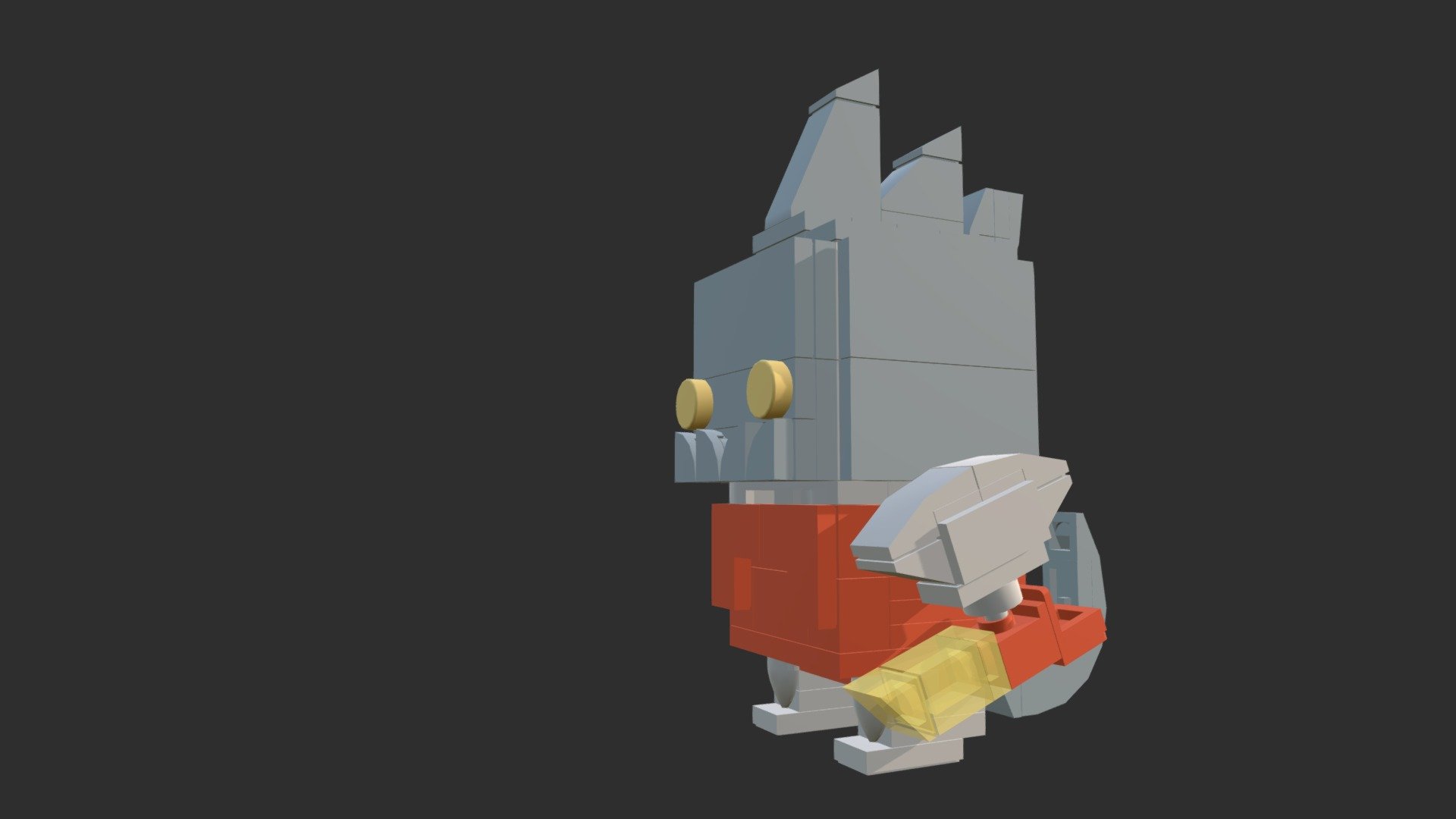 Awesomenauts Brickheadz Leon - 3D model by Aardvark17 [0929ee7] - Sketchfab