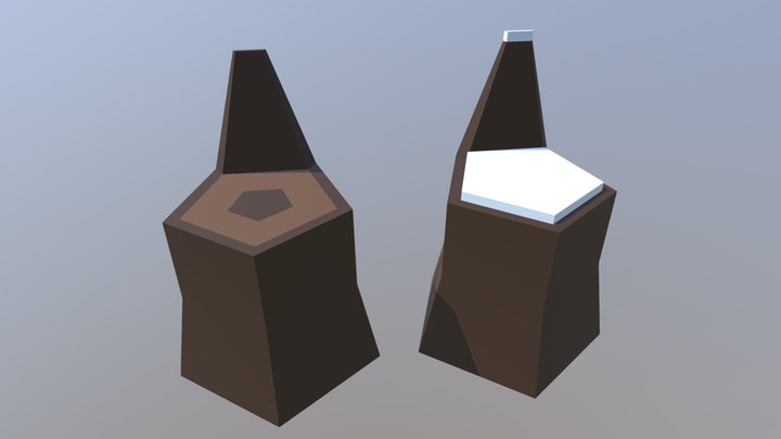 Low-poly-tree-stumps 3D models - Sketchfab