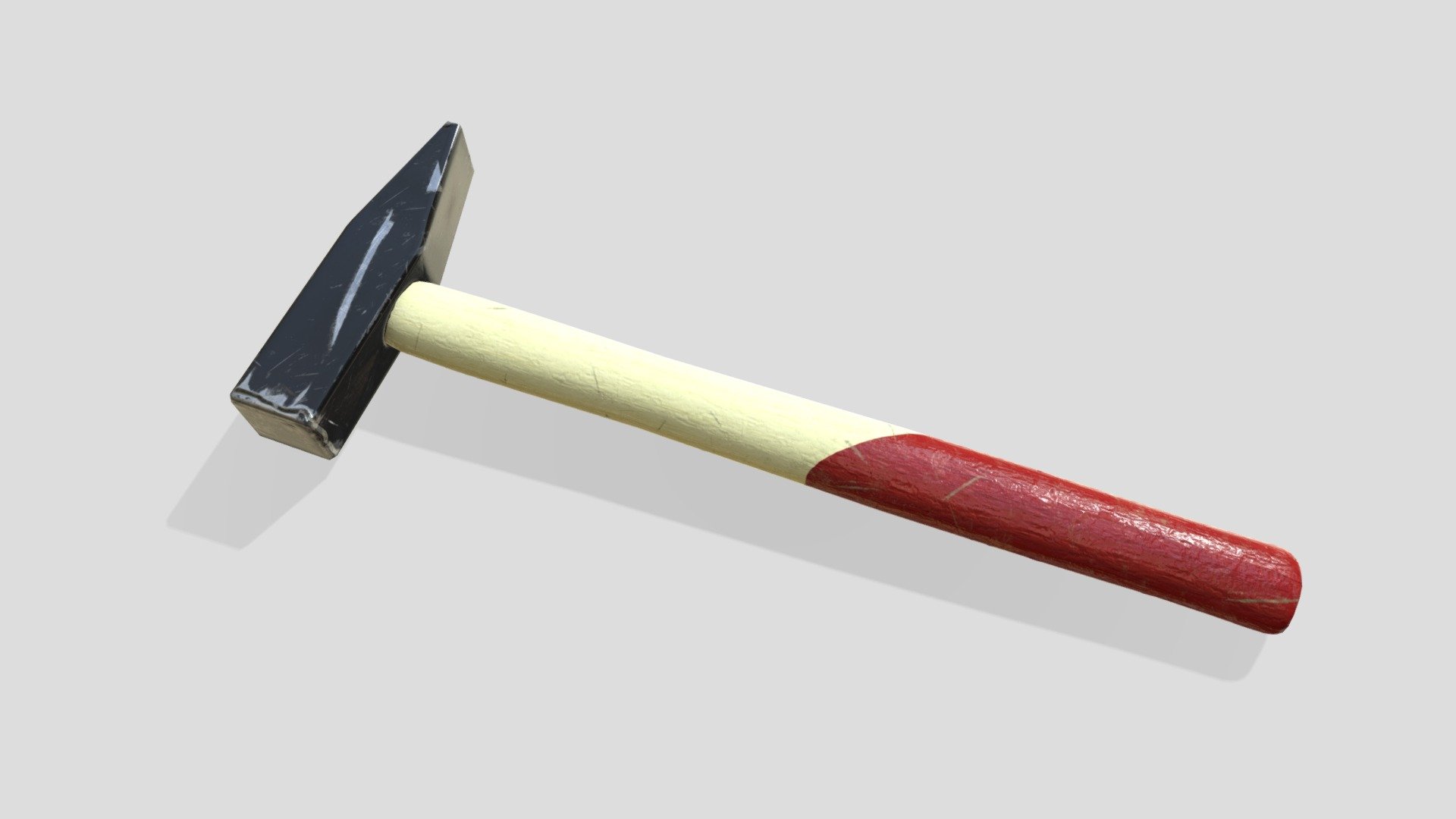 Simple Hammer - 3D model by Boris tauber (@Boris_Tauber) [092b369 ...