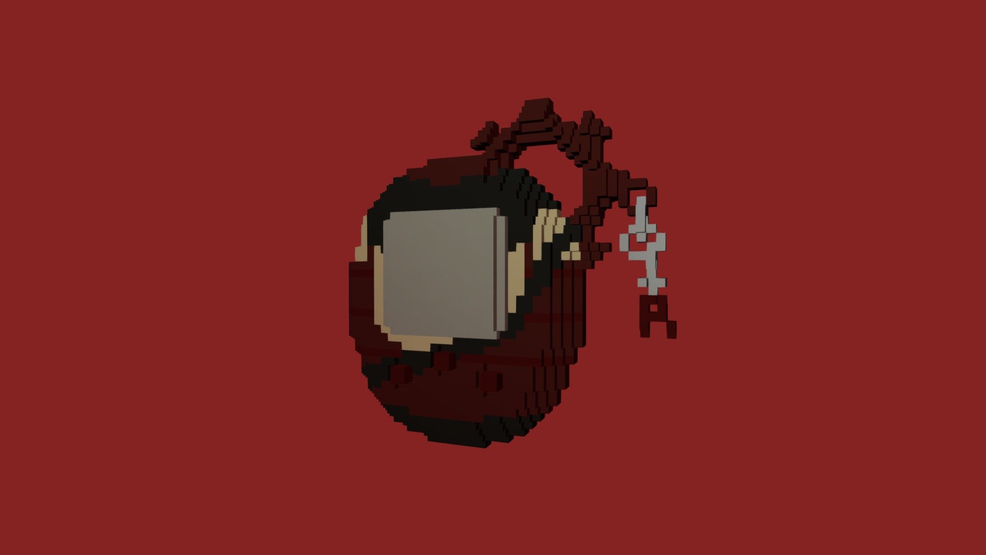 Tamagotchi themed Red Riot - 3D model by ninjaneko1 [092bbb7] - Sketchfab