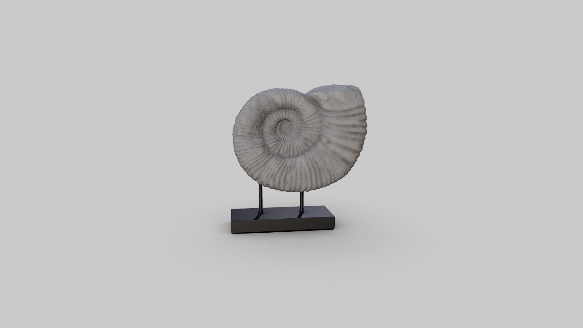 Large Shell on Stand - 3D model by George Jakeli (@3djako) [092bee6 ...