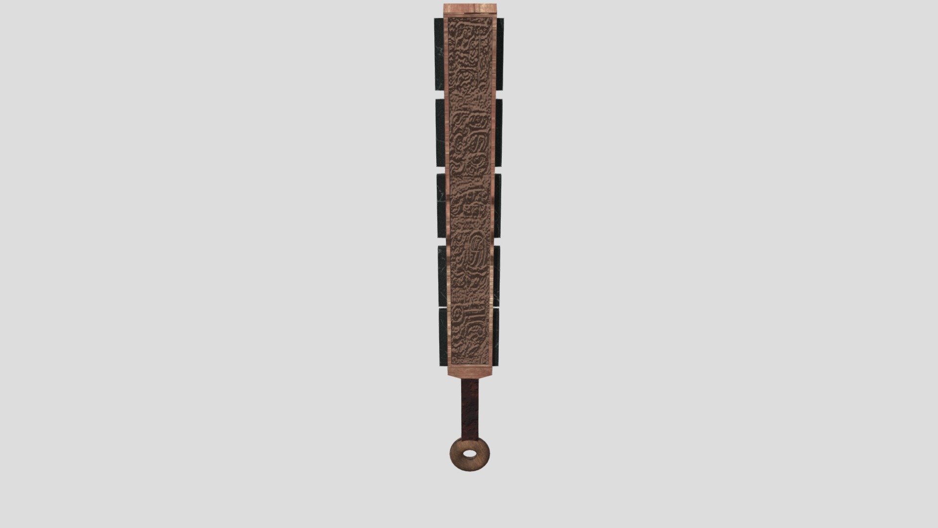 Marcuahulti Mayan Warrior Weapon - 3D model by Canadian Wolf ...