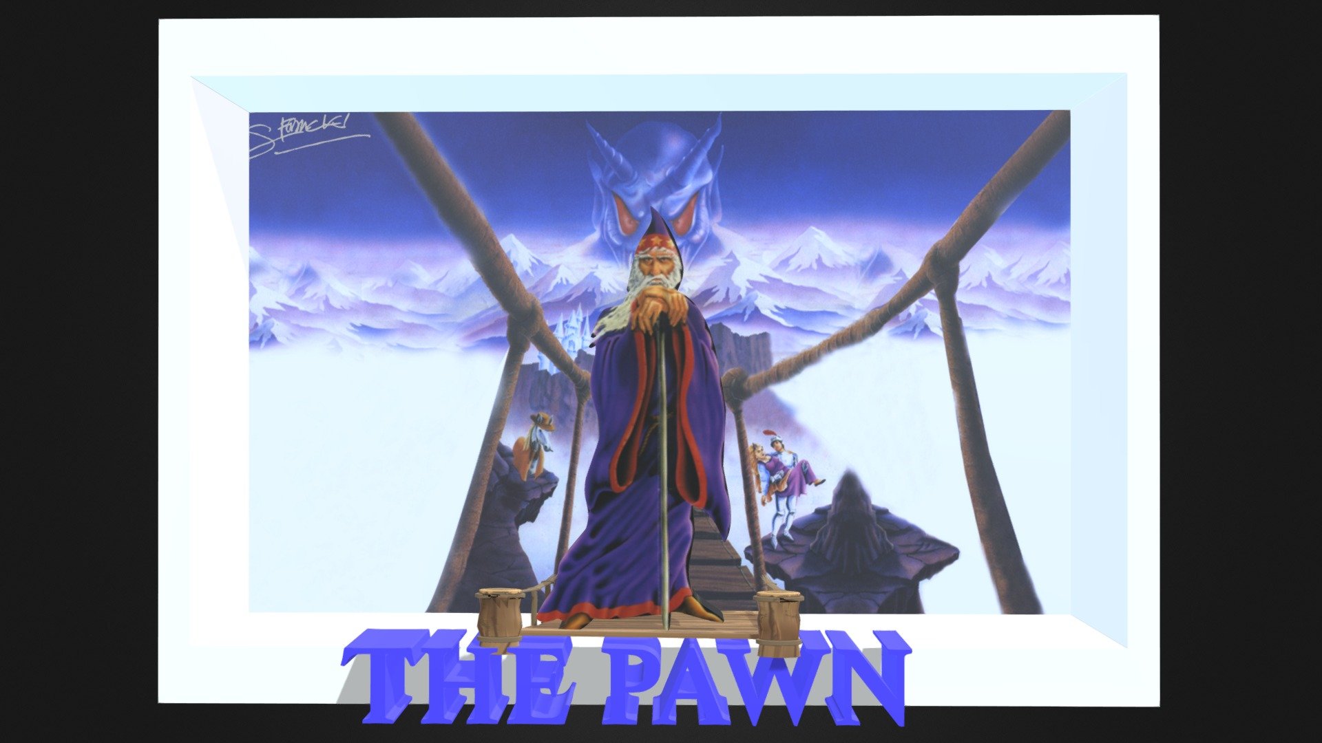 The Pawn Cadre 3D - 3D model by Art-Conan [092f2e0] - Sketchfab
