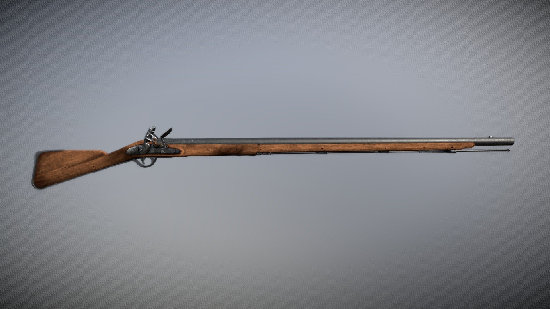 musket - Download Free 3D model by 997senk [092fea7] - Sketchfab