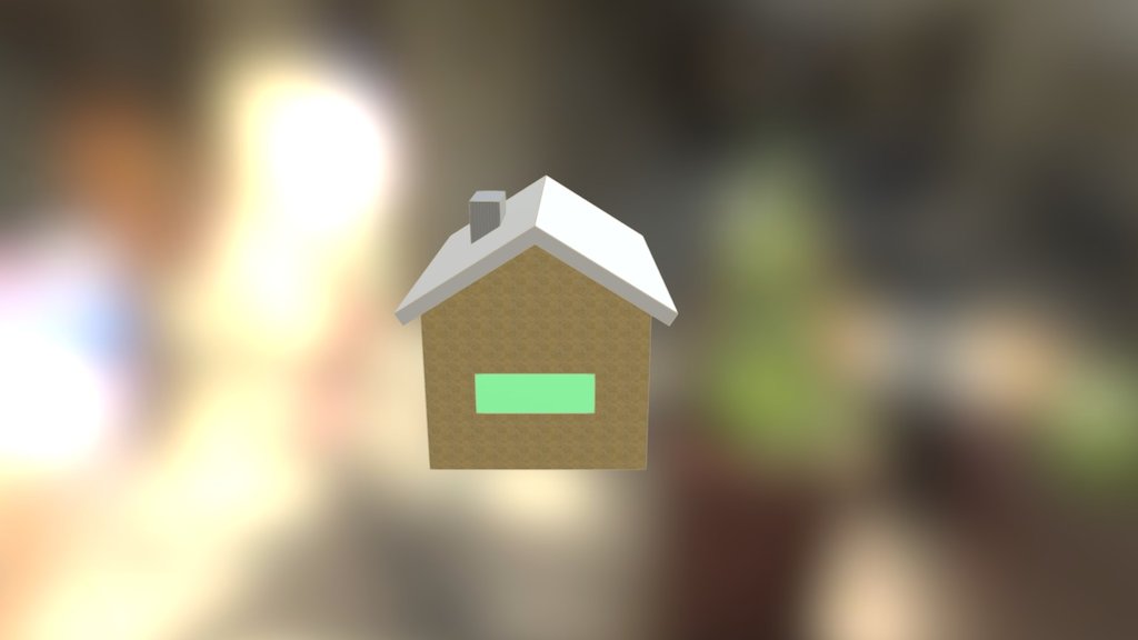 textured house - 3D model by alyciaSH [092ff84] - Sketchfab