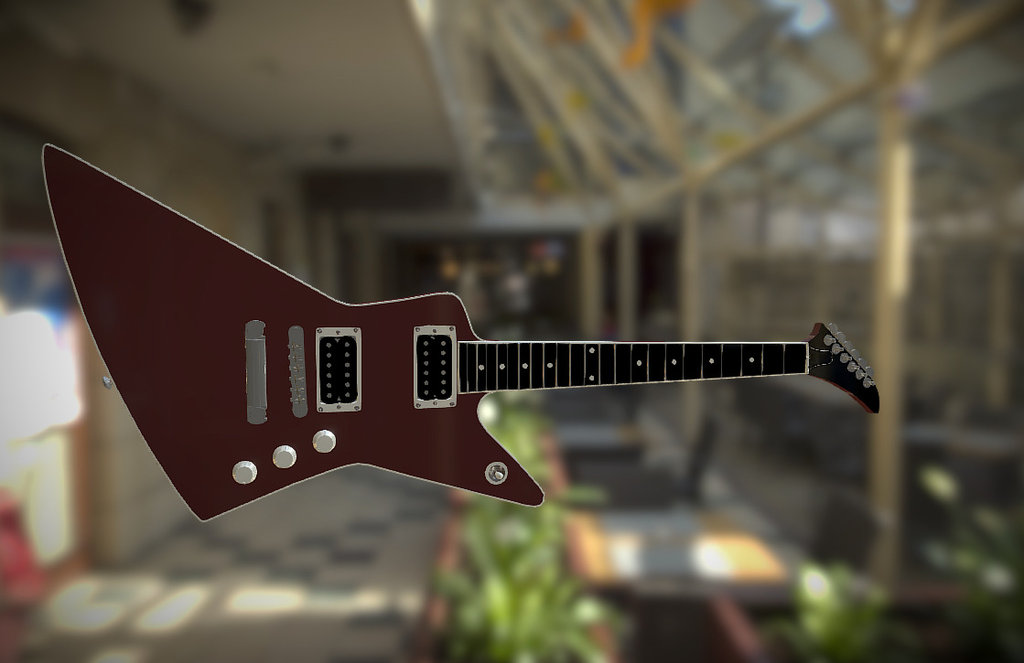 Gibson Explorer - 3D model by foxy_grandpa [0930320] - Sketchfab