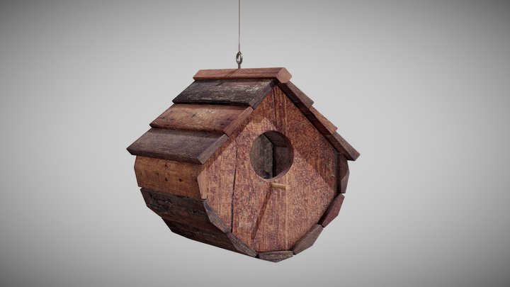 Birdhouse 3D models - Sketchfab