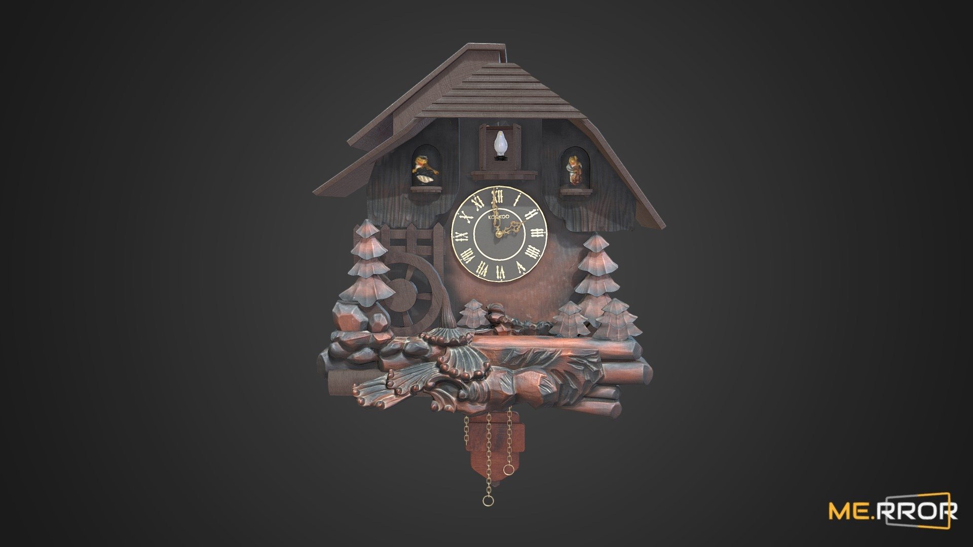 [Game-Ready] Wall Clock - Buy Royalty Free 3D model by ME.RROR (@merror ...