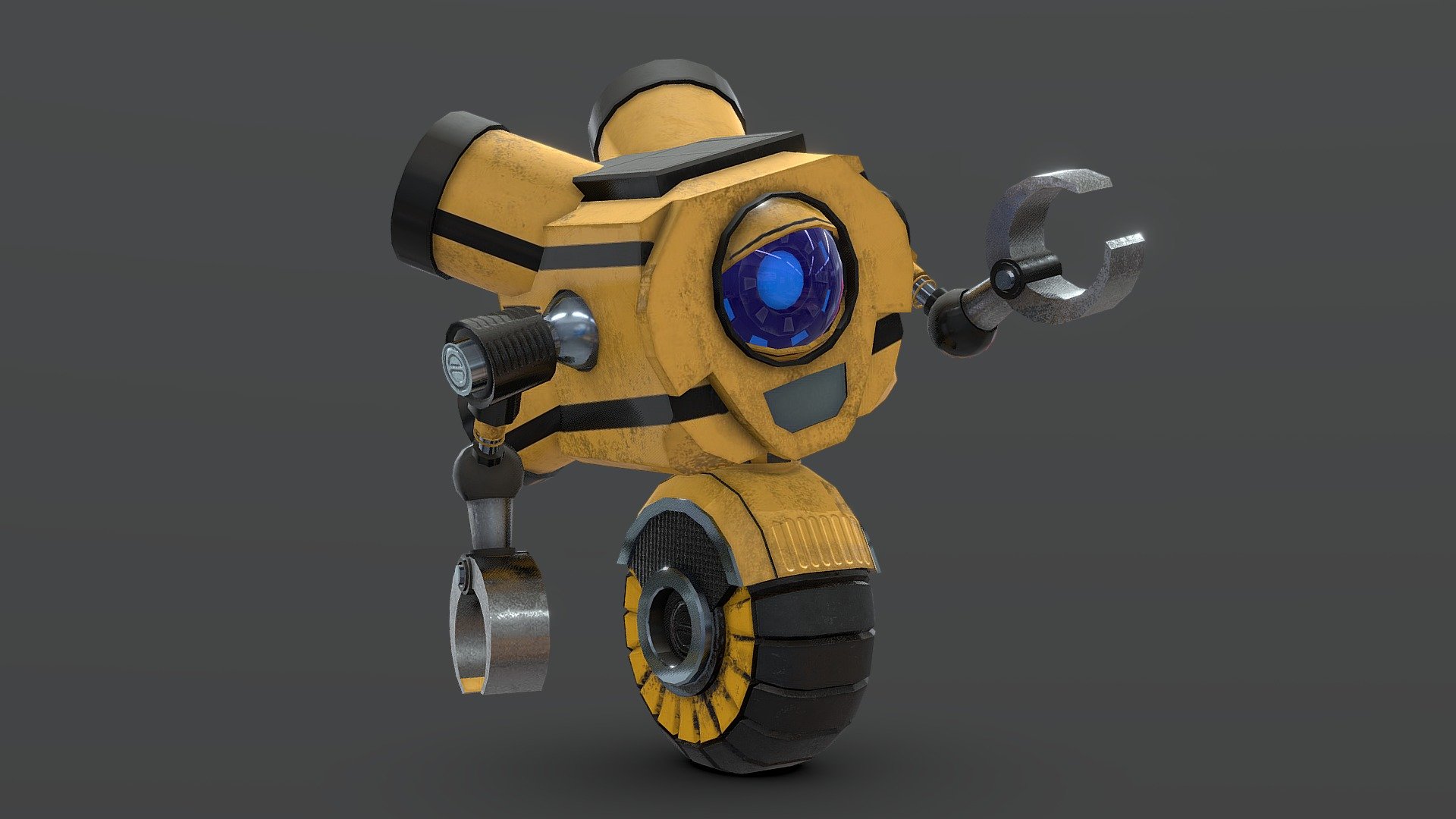 Robot - 3D model by Juan.Fran.Marante.Estelles [09314bd] - Sketchfab