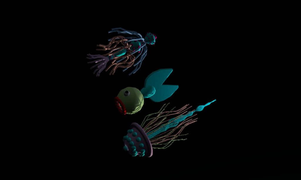 Sea creatures by Gemma - 3D model by Gravity Sketch (@gravitysketch ...
