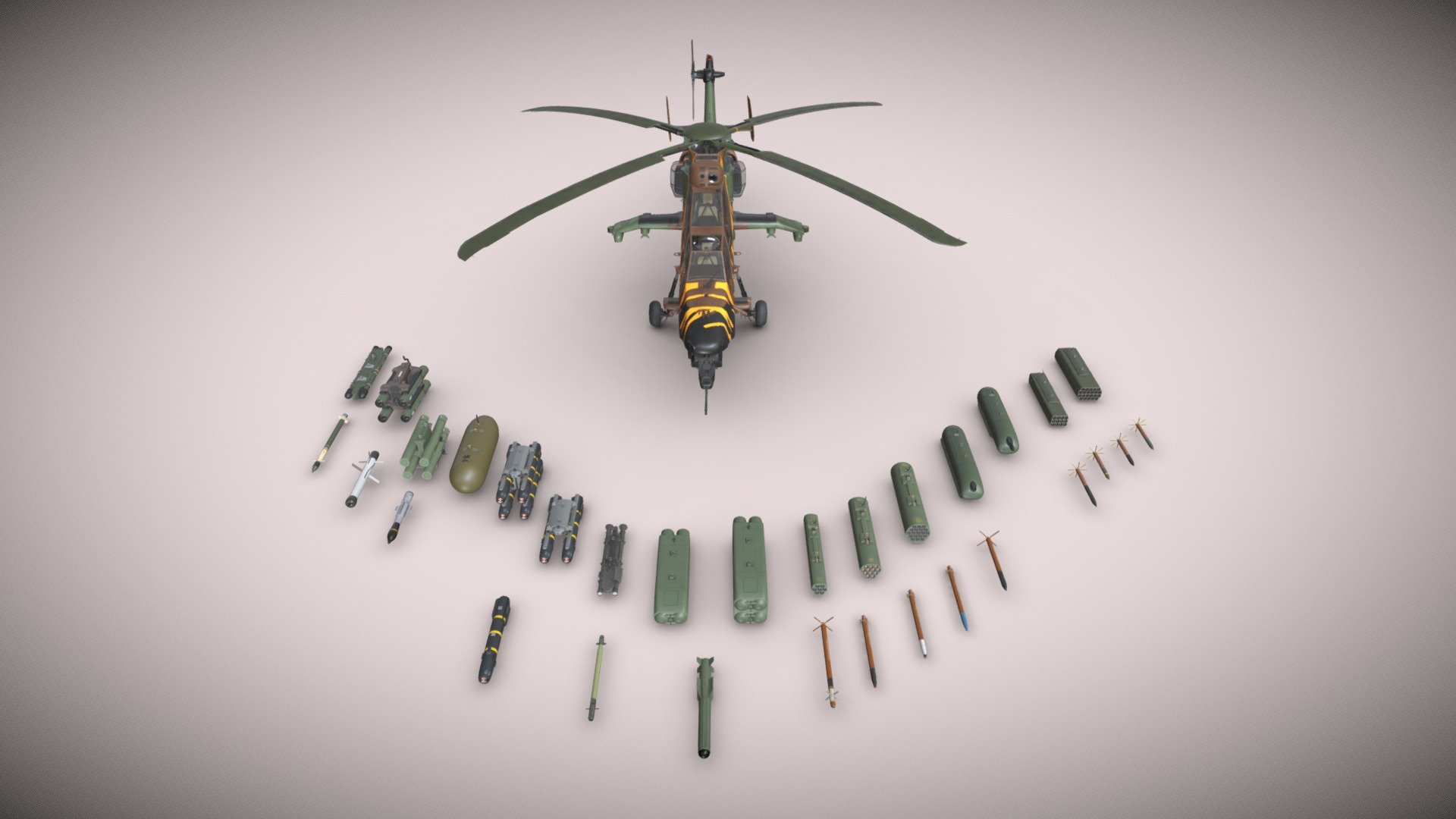 EC-665 Tiger HAD France 2 Static - Buy Royalty Free 3D model by ...