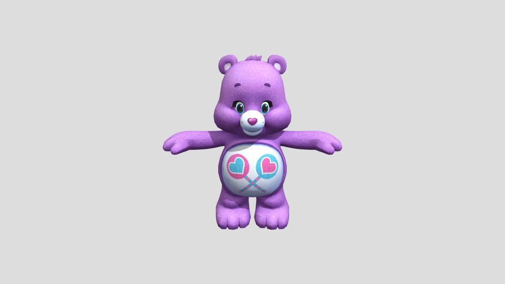 care bears - A 3D model collection by davidhartis - Sketchfab