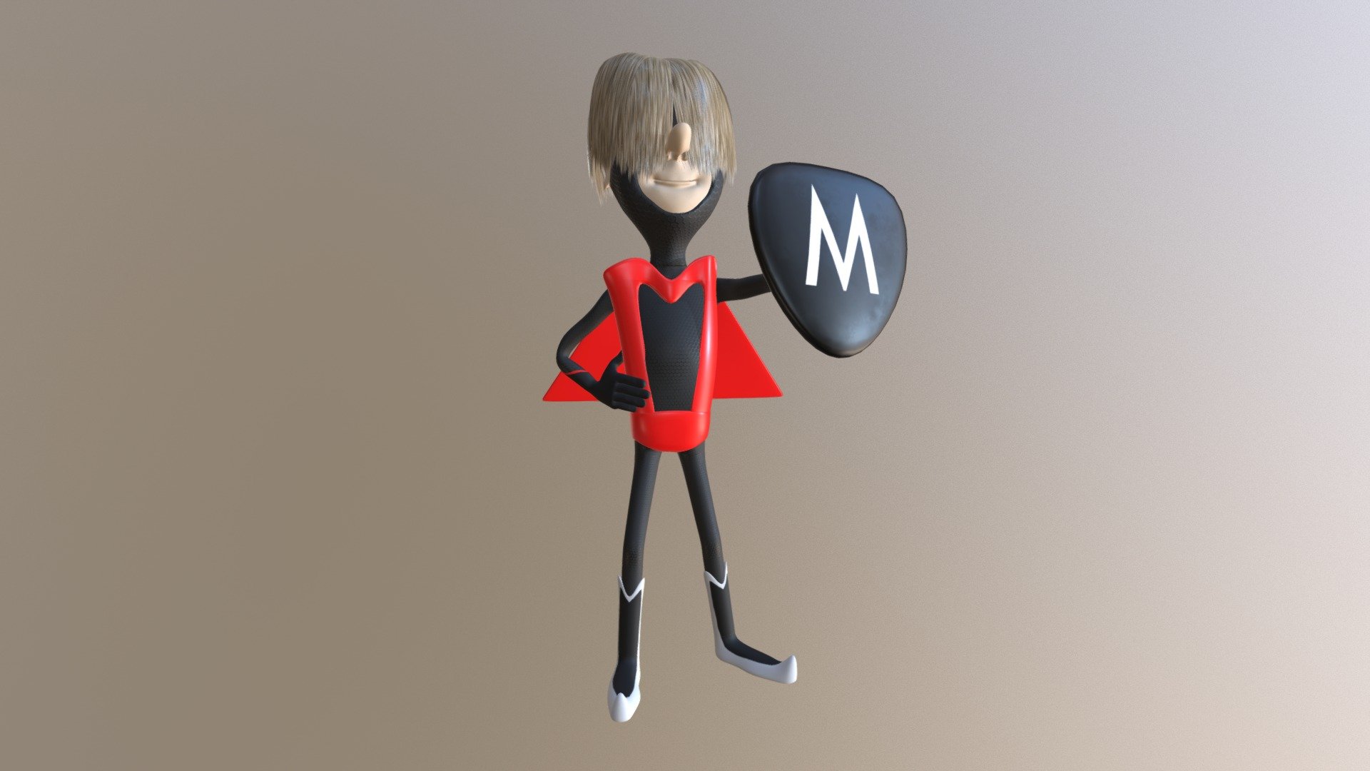The Impossibles - Multiman - 3D model by Gabriel Torres (@gabrieltorres ...