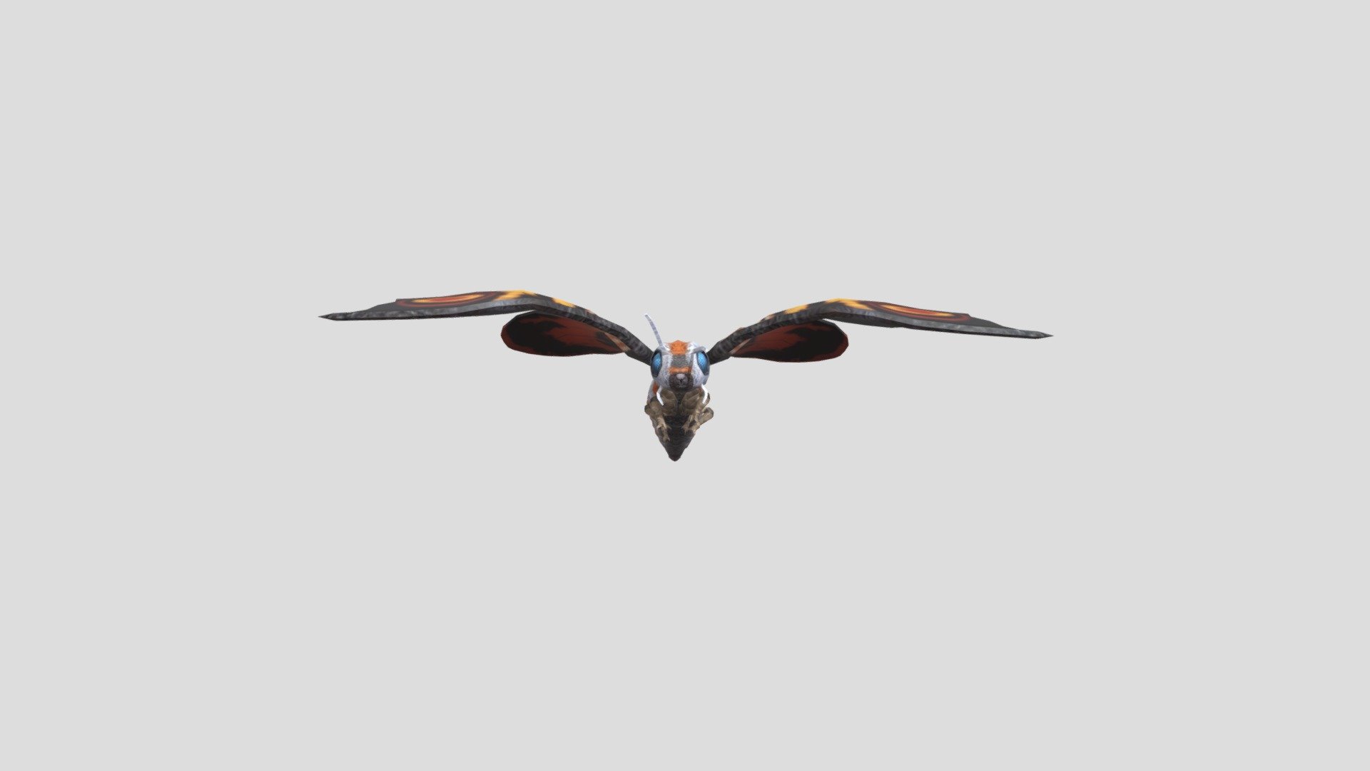 Mothra - Download Free 3D model by BaragonGamer rawr (@g20426495 ...