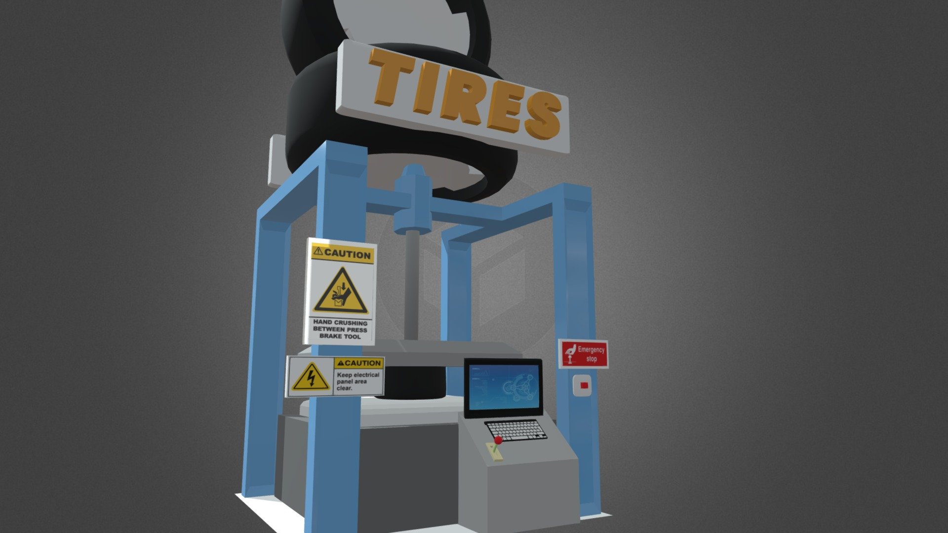 Tires Station - 3D model by Ilmanna (@BladeSky20) [093516f] - Sketchfab