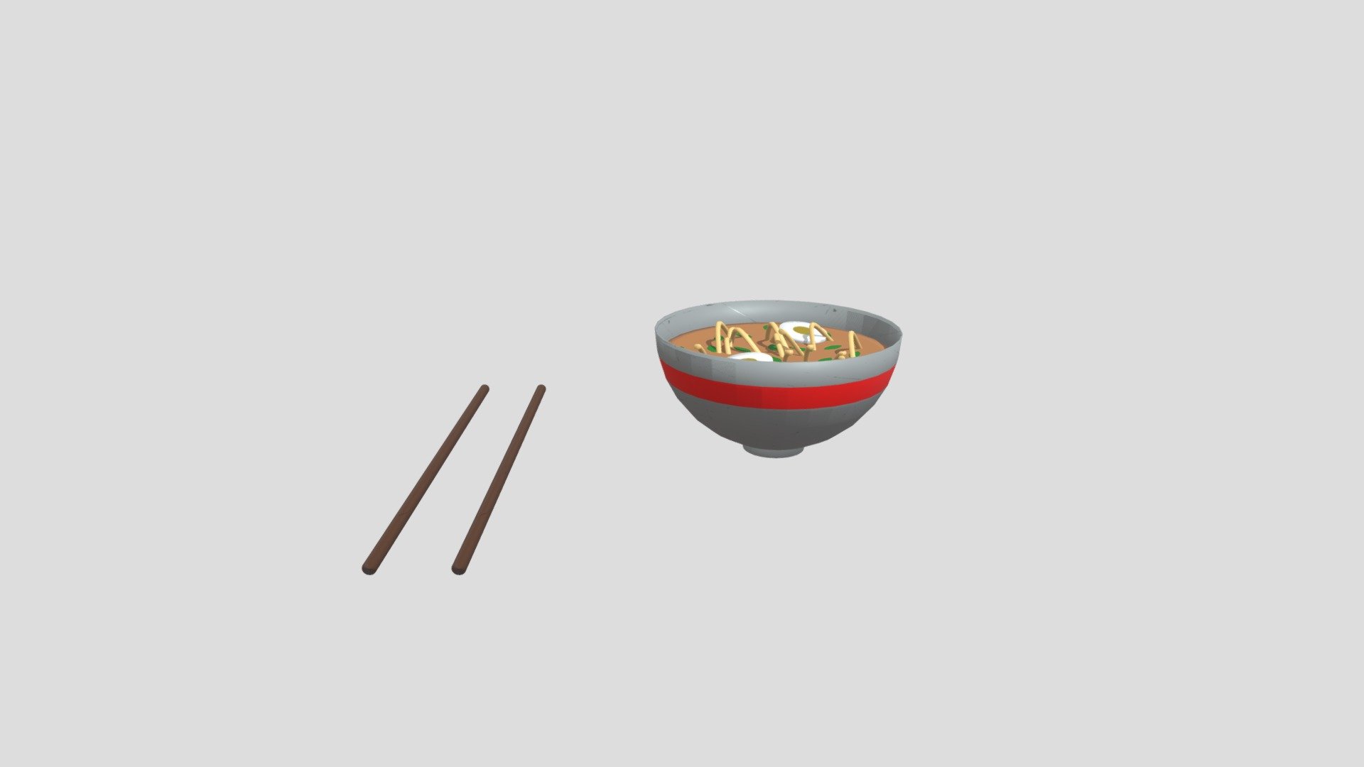 Ramen - Download Free 3D model by pauloperniatarazona [0935d54] - Sketchfab