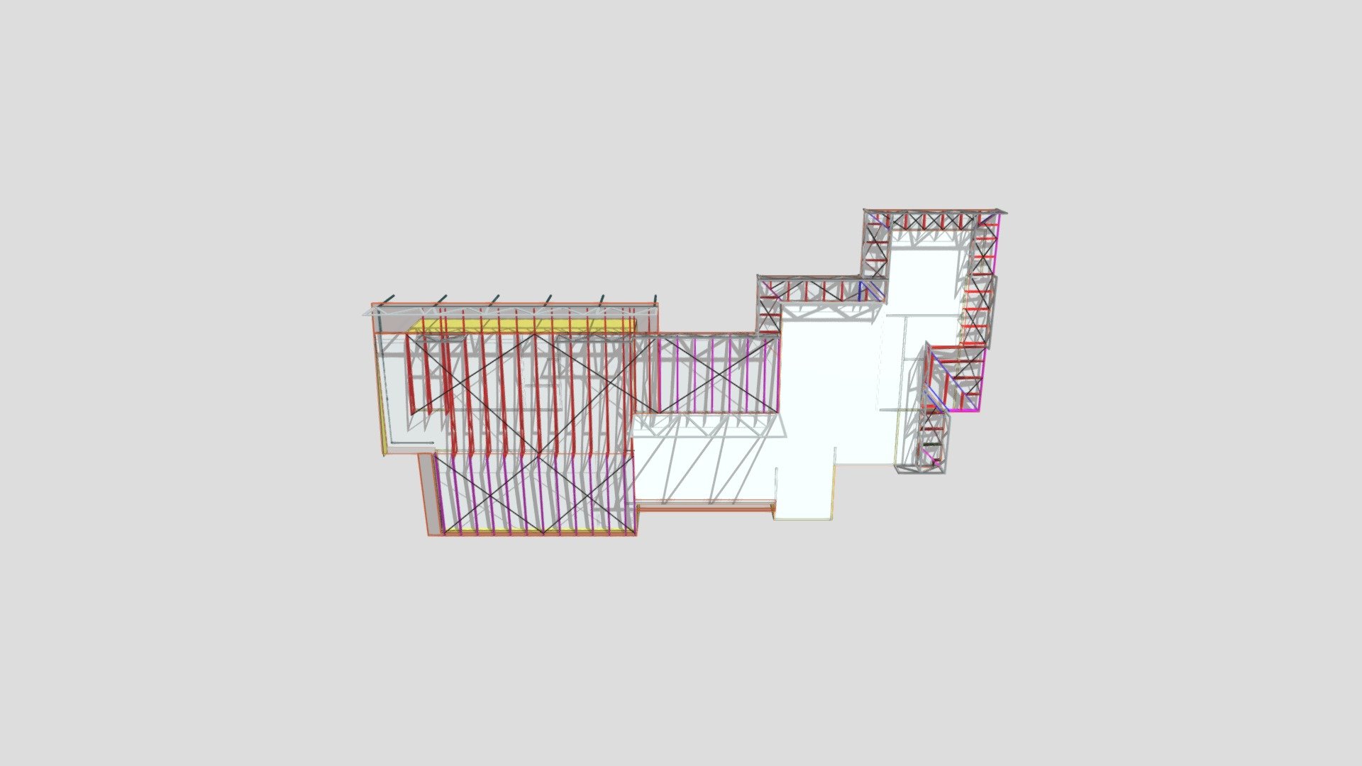2-113TD - Ground Floor 3d View - Download Free 3D model by MBPrefab ...