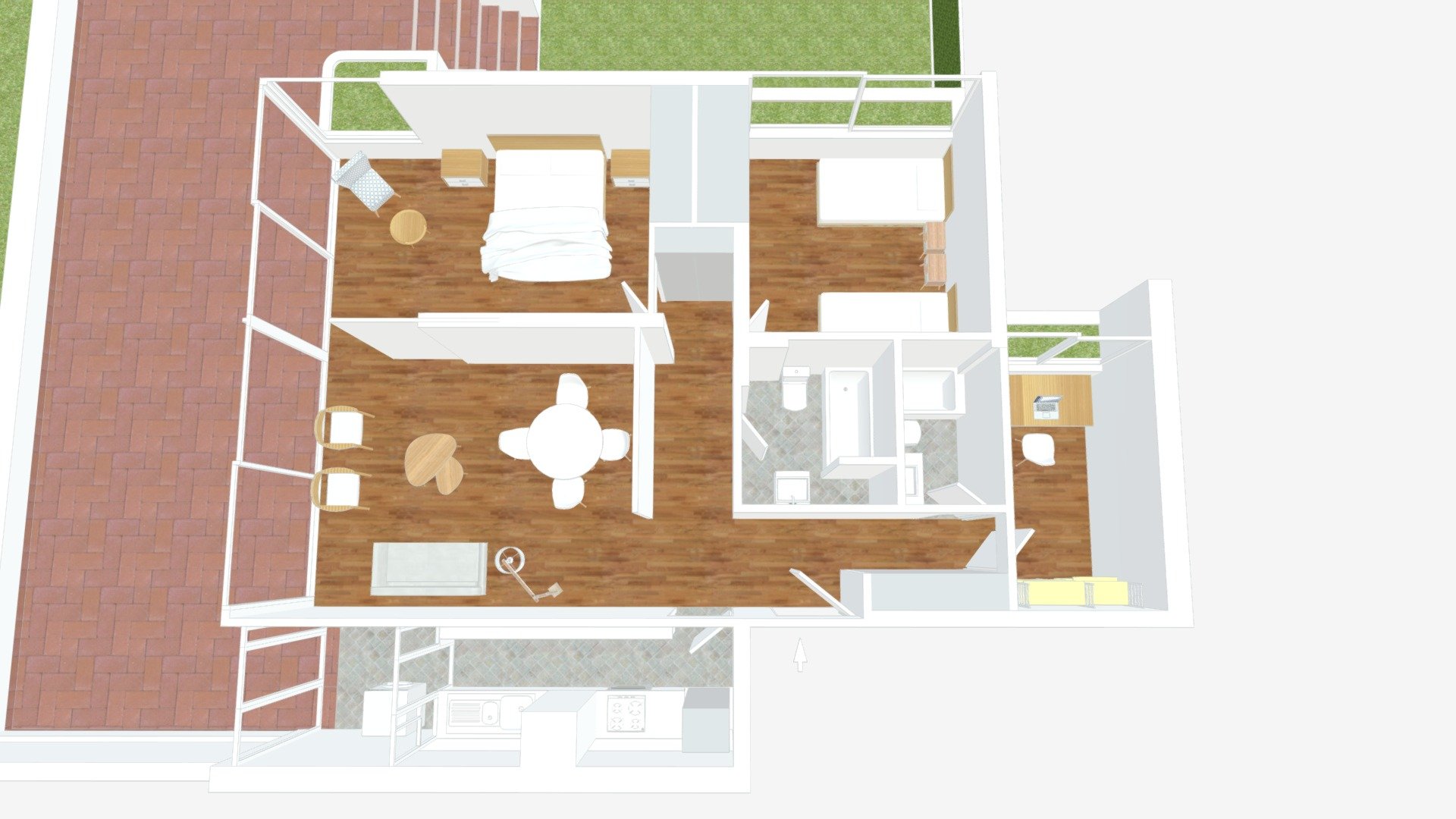 Piso Lota - 3D model by fdiazcontardo [0936a14] - Sketchfab