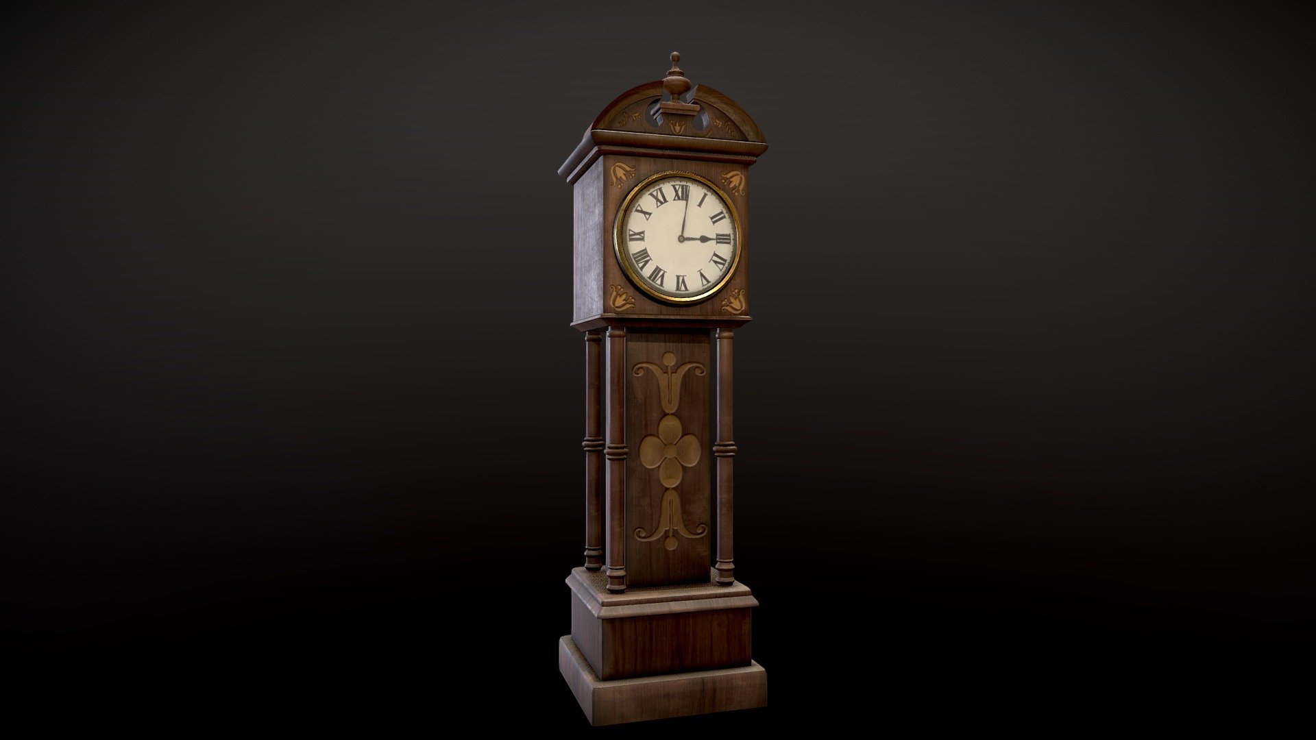 Old Clock - Download Free 3D model by Mandrake (@mandrake_3d) [0937ad0 ...