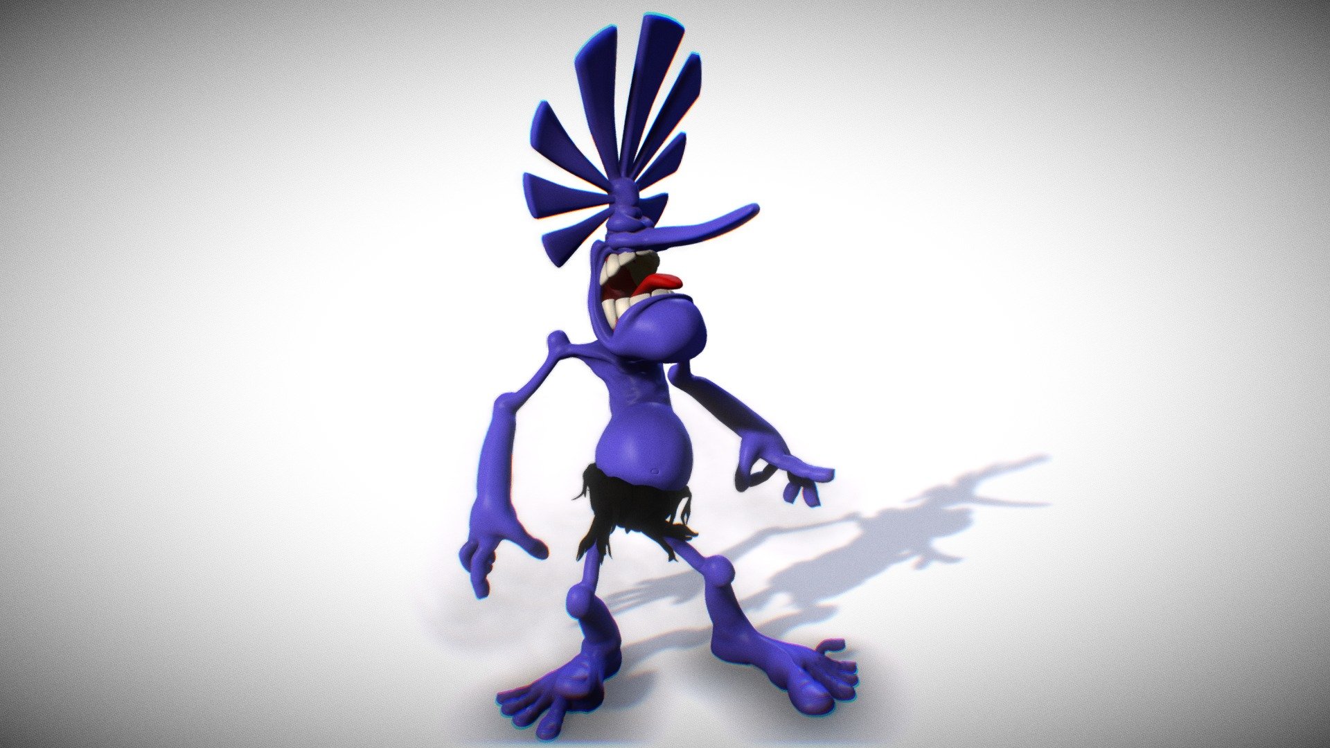 The Snyde guy from Hey Fhuk Yew! - 3D model by instructorbob [0937e48 ...