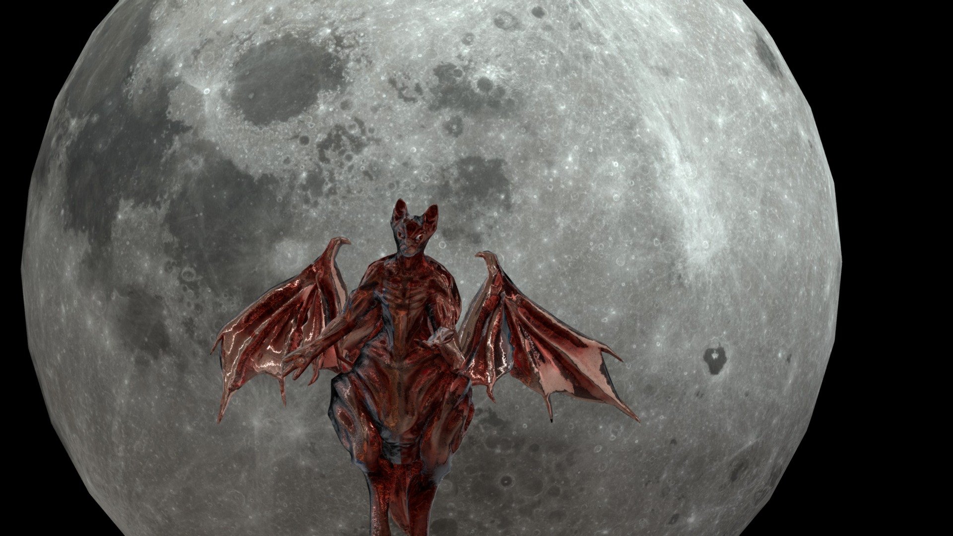 Creature Of Moon - Download Free 3D model by 1neEye (@1neeye_) [0938144 ...