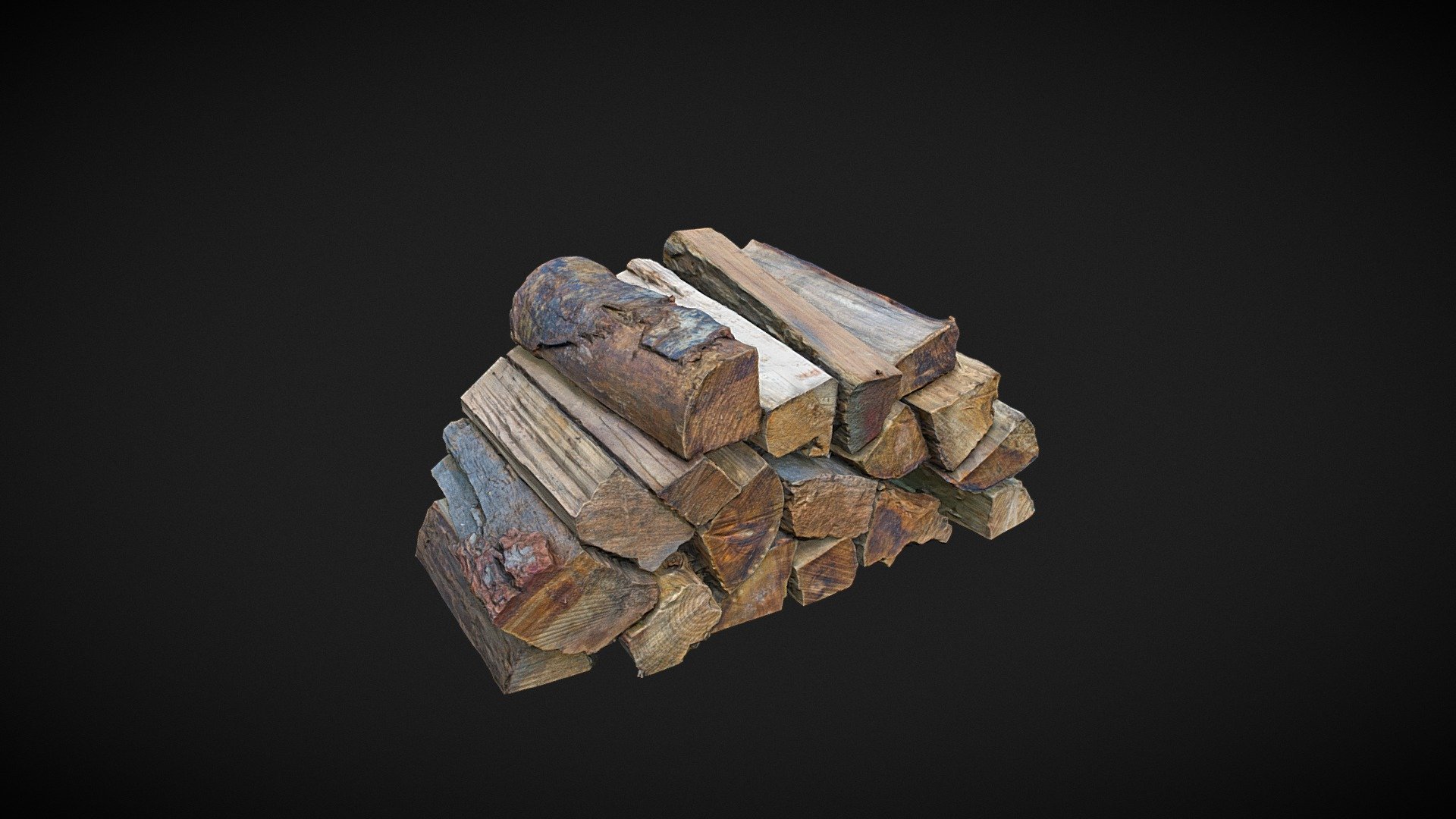 Firewood - Buy Royalty Free 3D model by Baso Assets (@basoassets ...