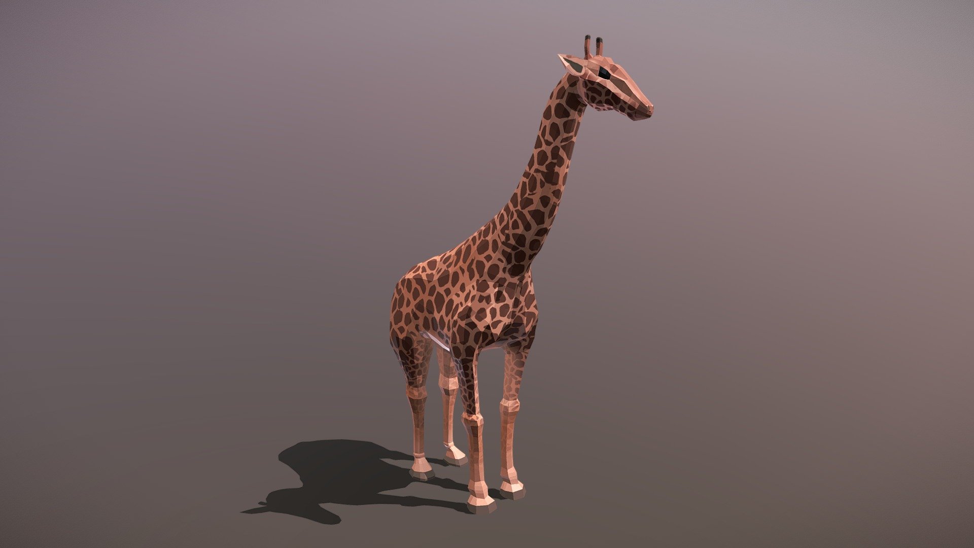 Giraffe_LowPoly - 3D model by TJ3246 [093855c] - Sketchfab