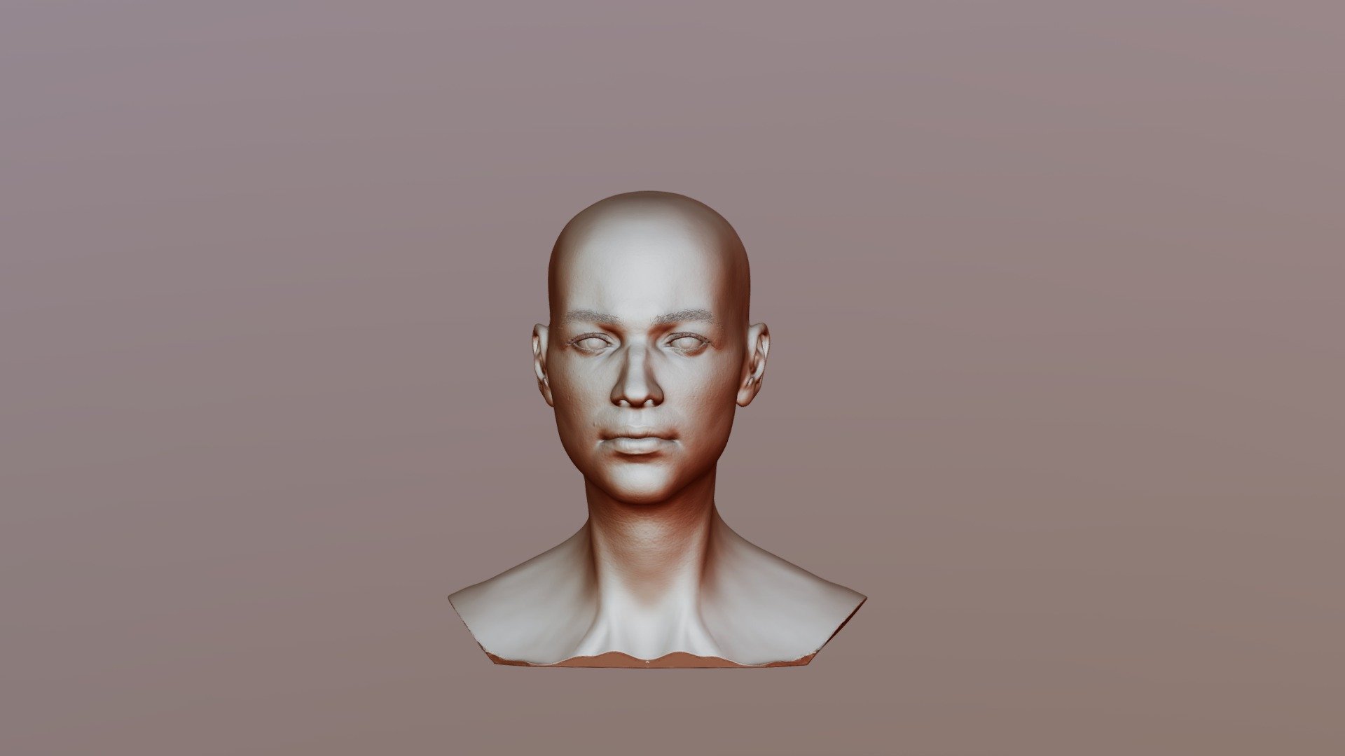 female face study - 3D model by Alex.Sama [0939bab] - Sketchfab