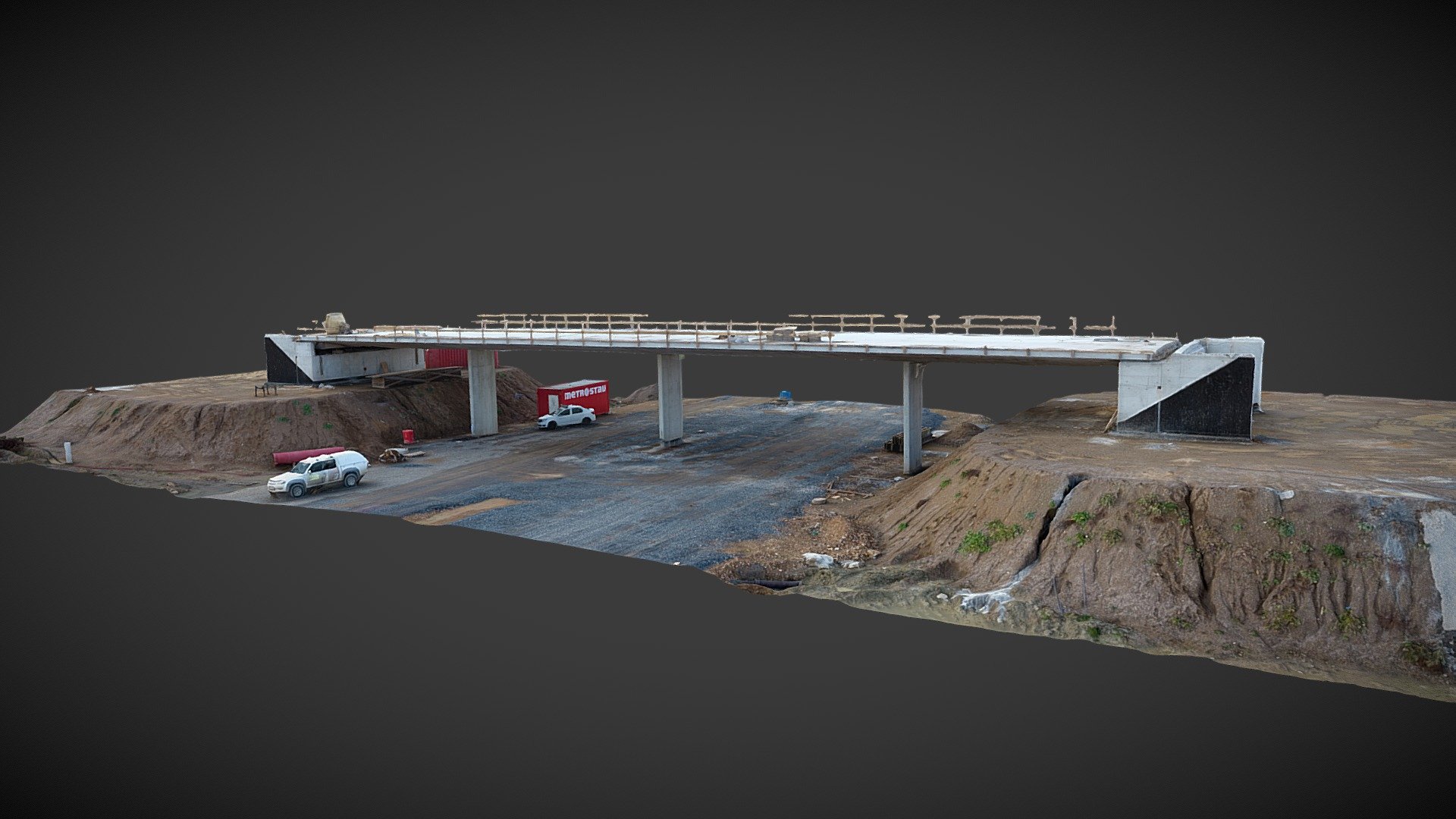 Bridge under construction - D35 - Download Free 3D model by michal.cdv ...