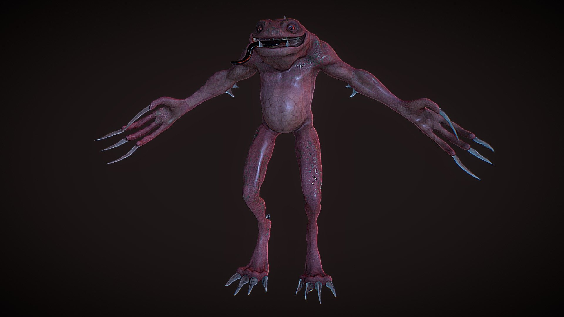 Red Slaad - 3D model by OliFletcher [093b279] - Sketchfab