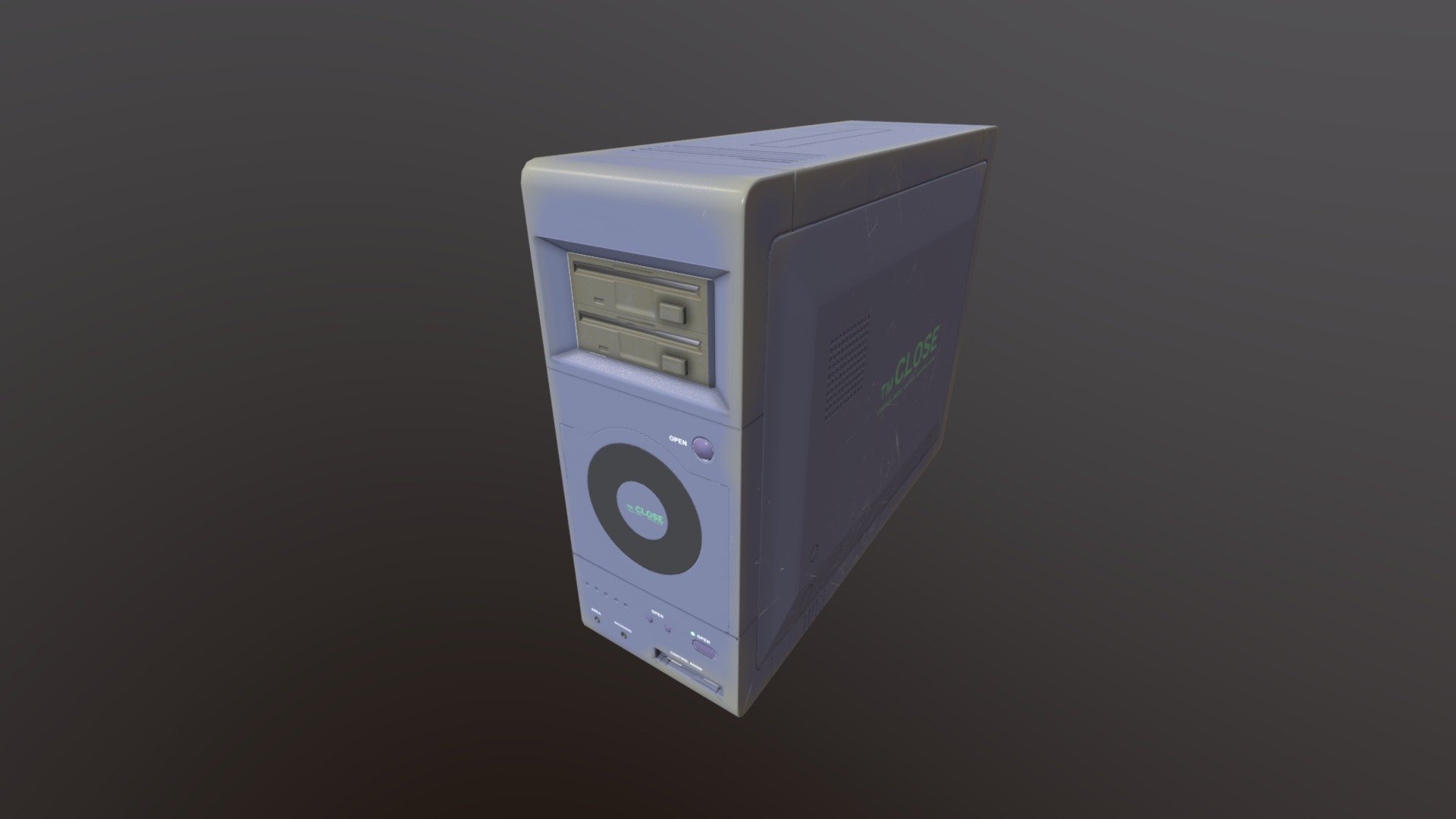Old PC - 3D model by shisonori [093bb0c] - Sketchfab
