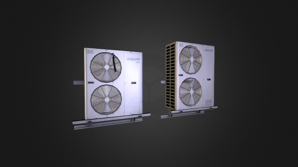 Aircon - 3D model by attben [093cd9b] - Sketchfab