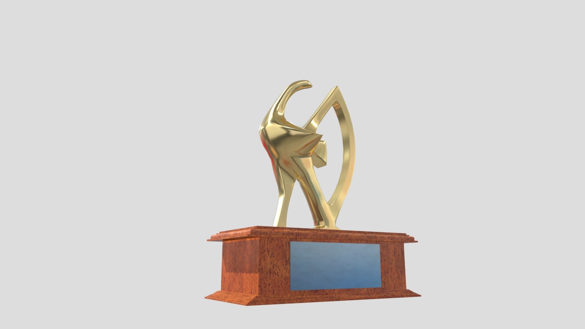 The Raja Ravi Varma Trophy - 3D model by arunbk1 [093dad2] - Sketchfab