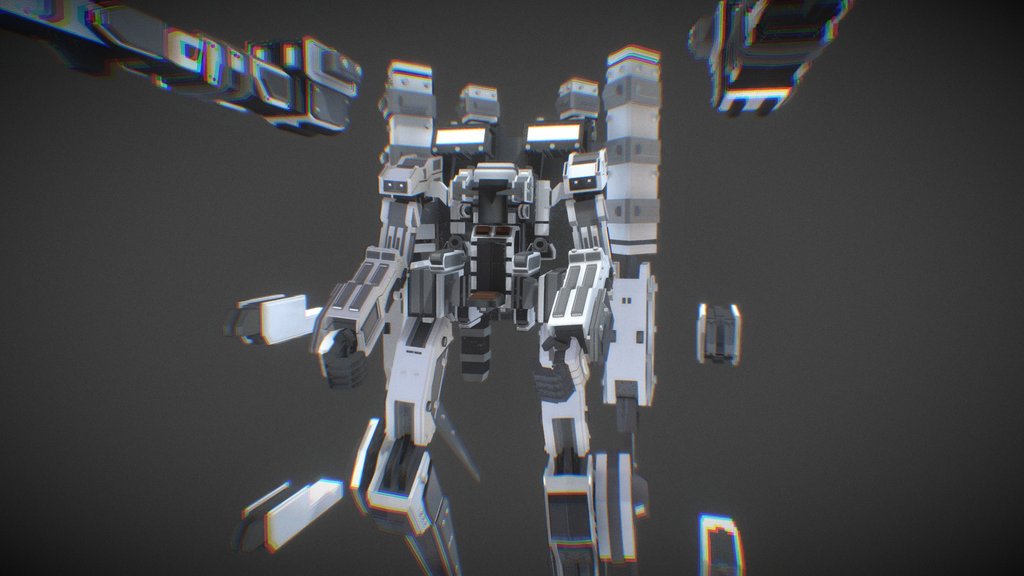 Mecha Create - A 3D model collection by HaseoArc (@zorahomura) - Sketchfab