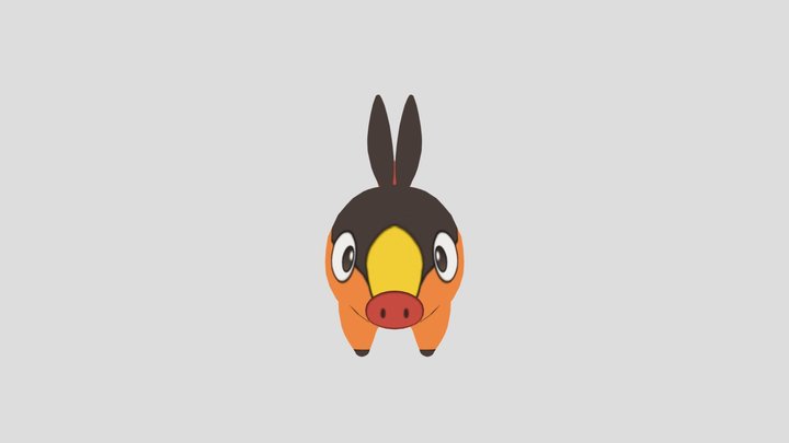 Tepig 3D models - Sketchfab