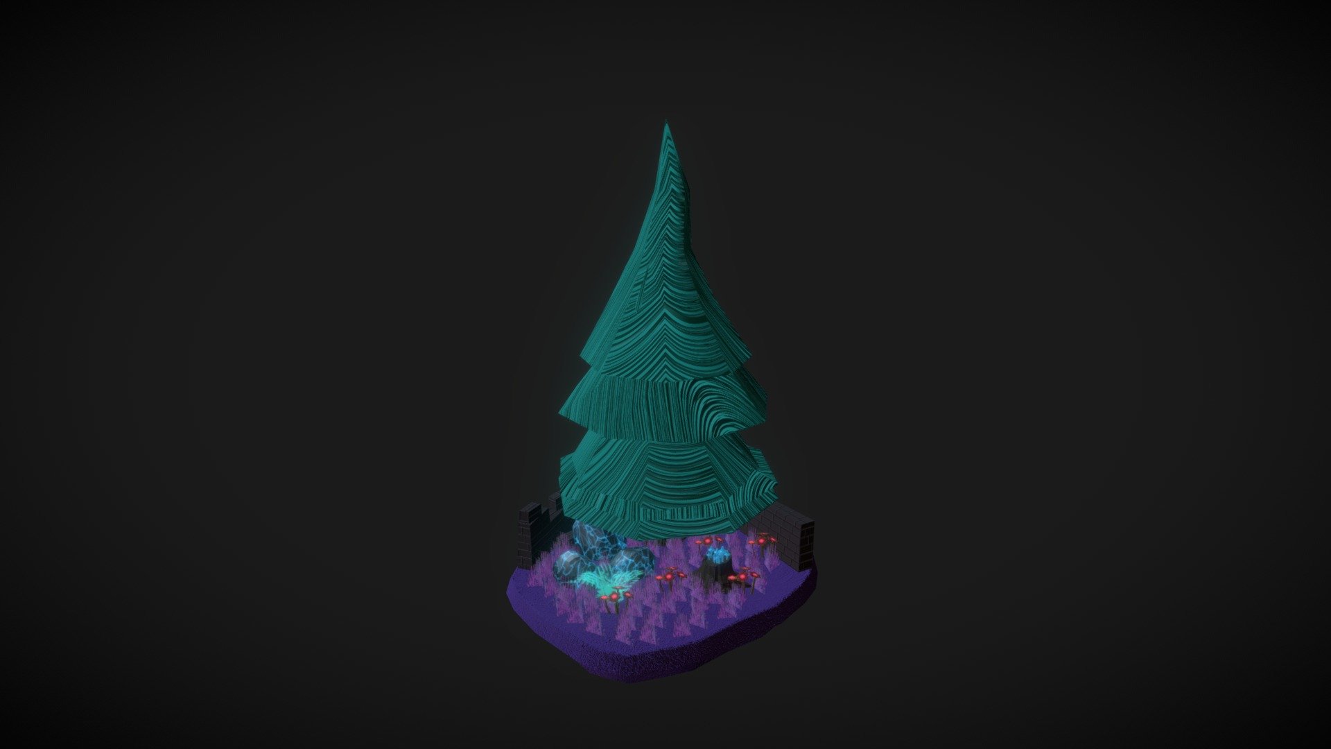 Enchanted Forest - 3D model by BouncinBumbles [094024b] - Sketchfab