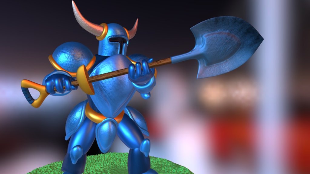Shovel Knight Collectible Figure Concept - 3D model by WilbertPierce ...