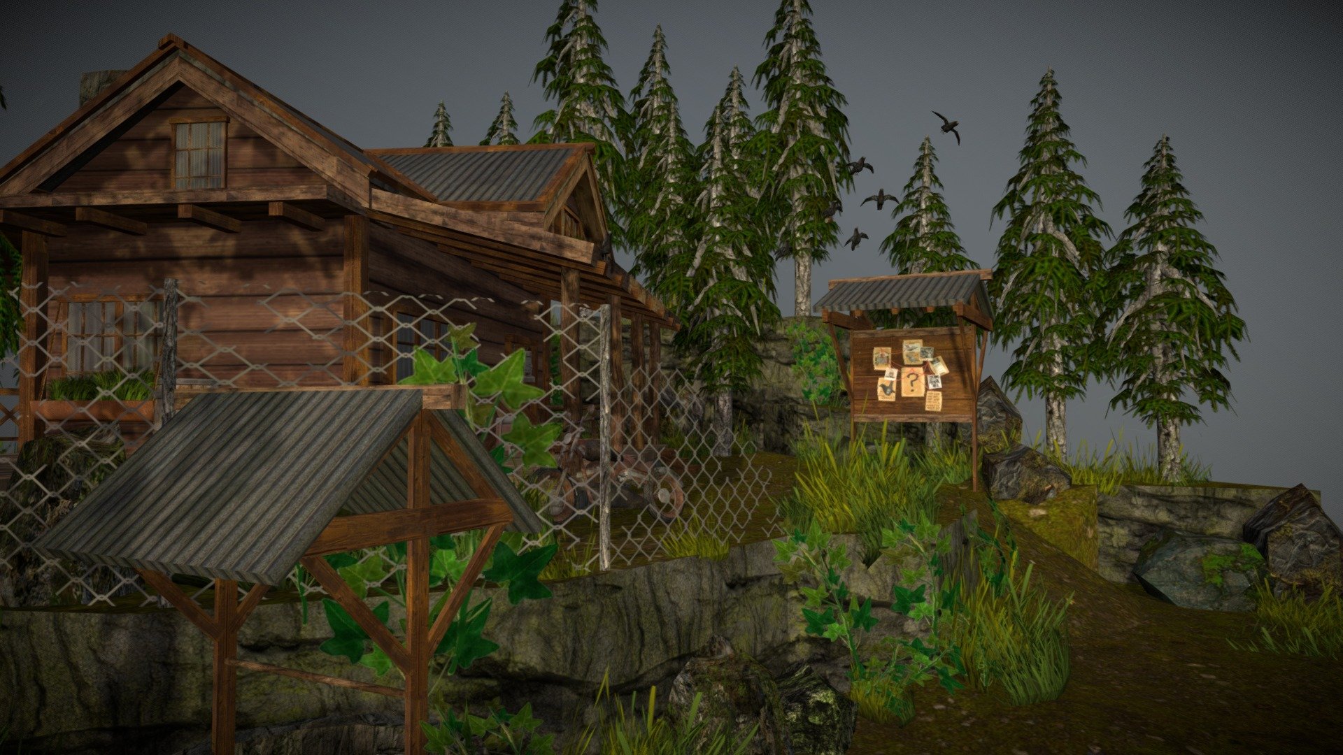 DAE Diorama - Forest Loner - Download Free 3D model by Gio Tinca (@Gio ...