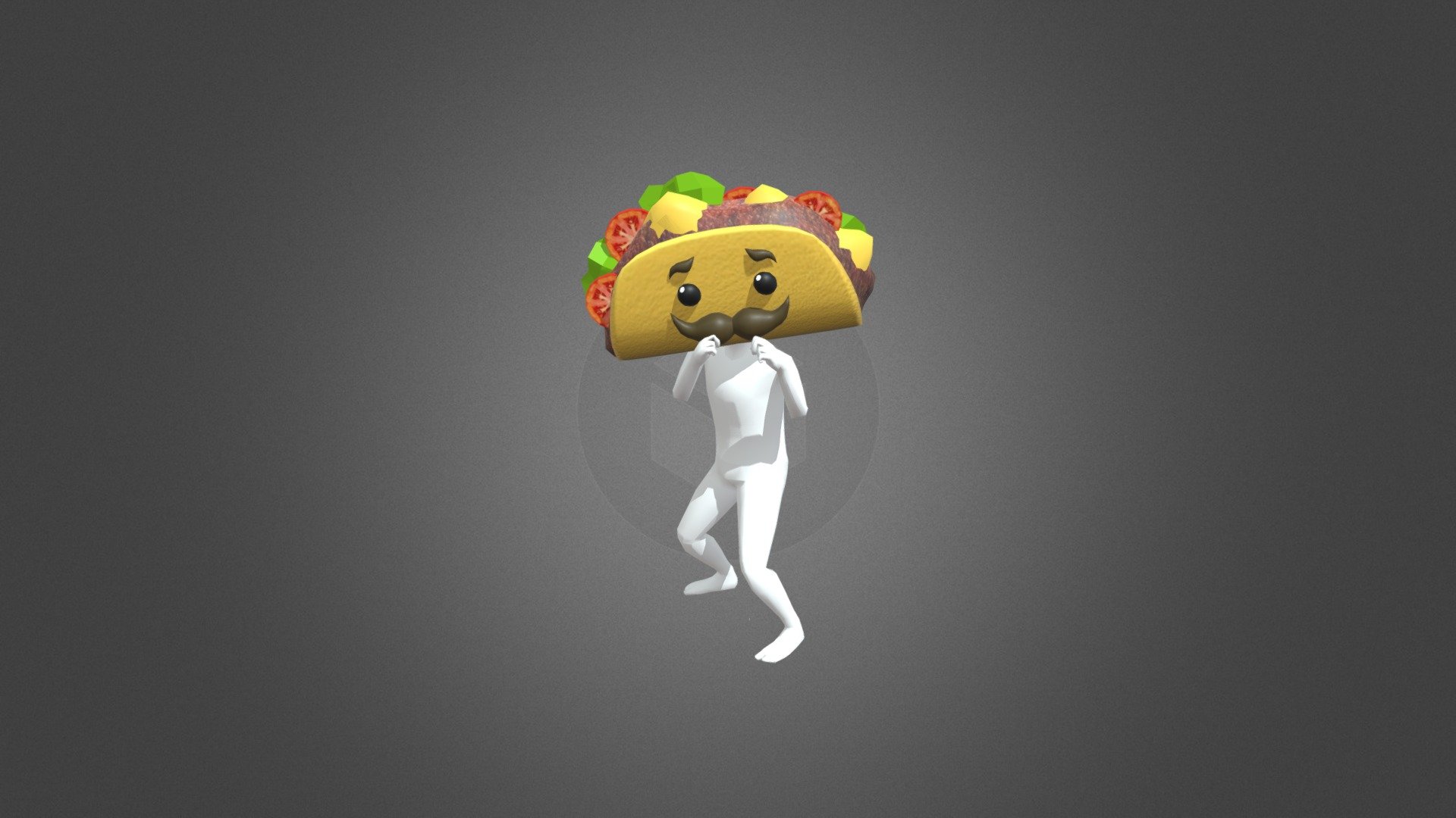Taco Head - Decentraland Wearable - 3D model by SangoOfTheEast [094374a ...