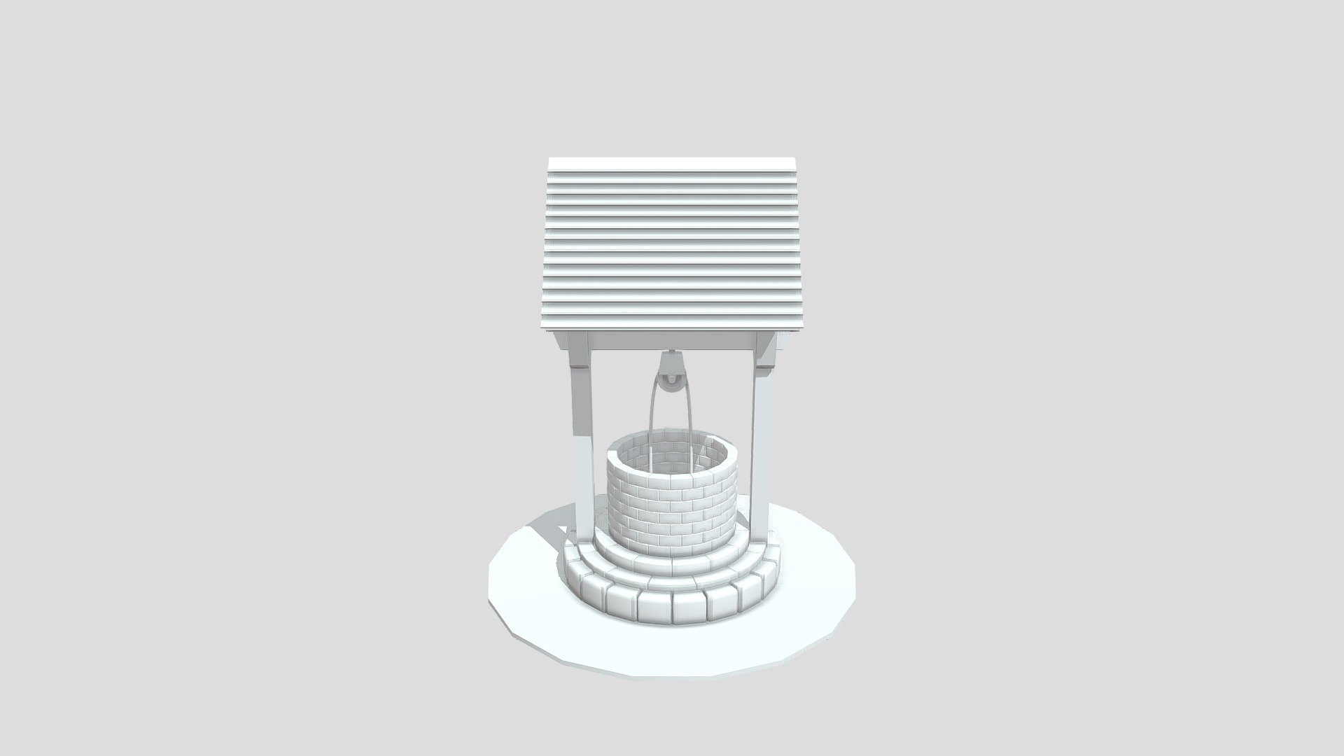Well - 3D model by docudzz1 [0943e33] - Sketchfab