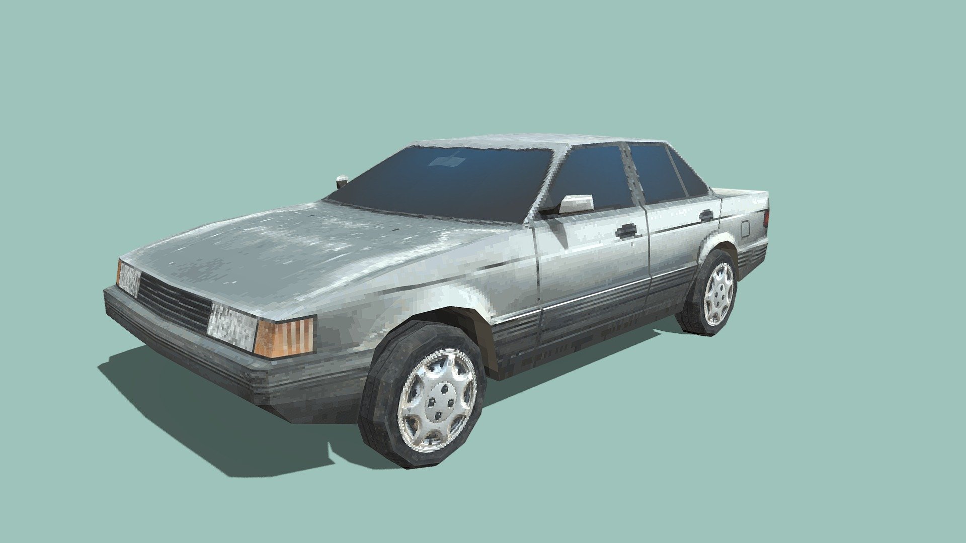 PS1 Nissan V16 - Download Free 3D model by Namahoi [094472e] - Sketchfab