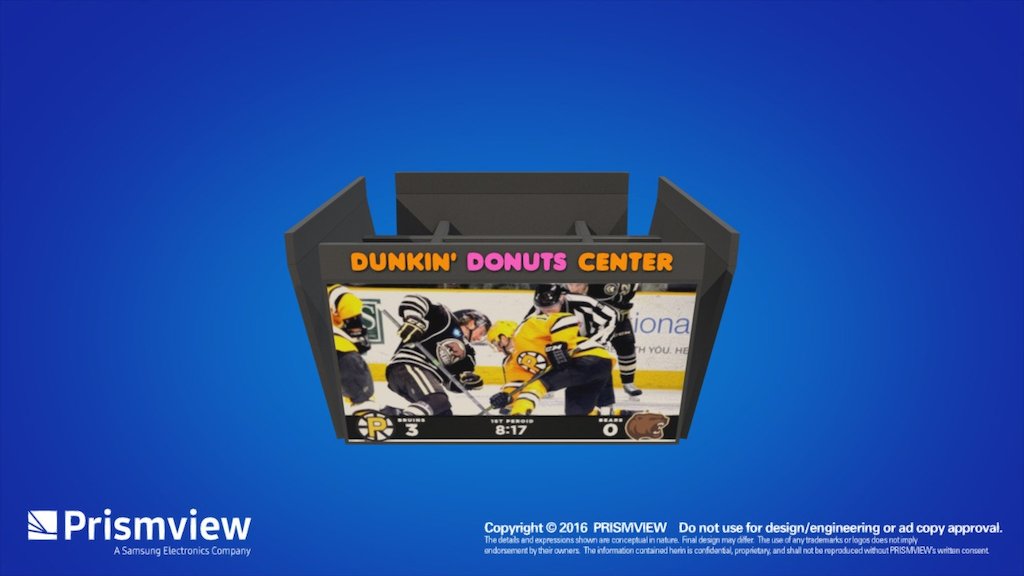 Dunkin' Donuts Center Concept 1 - 3D model by prismview [09464eb ...