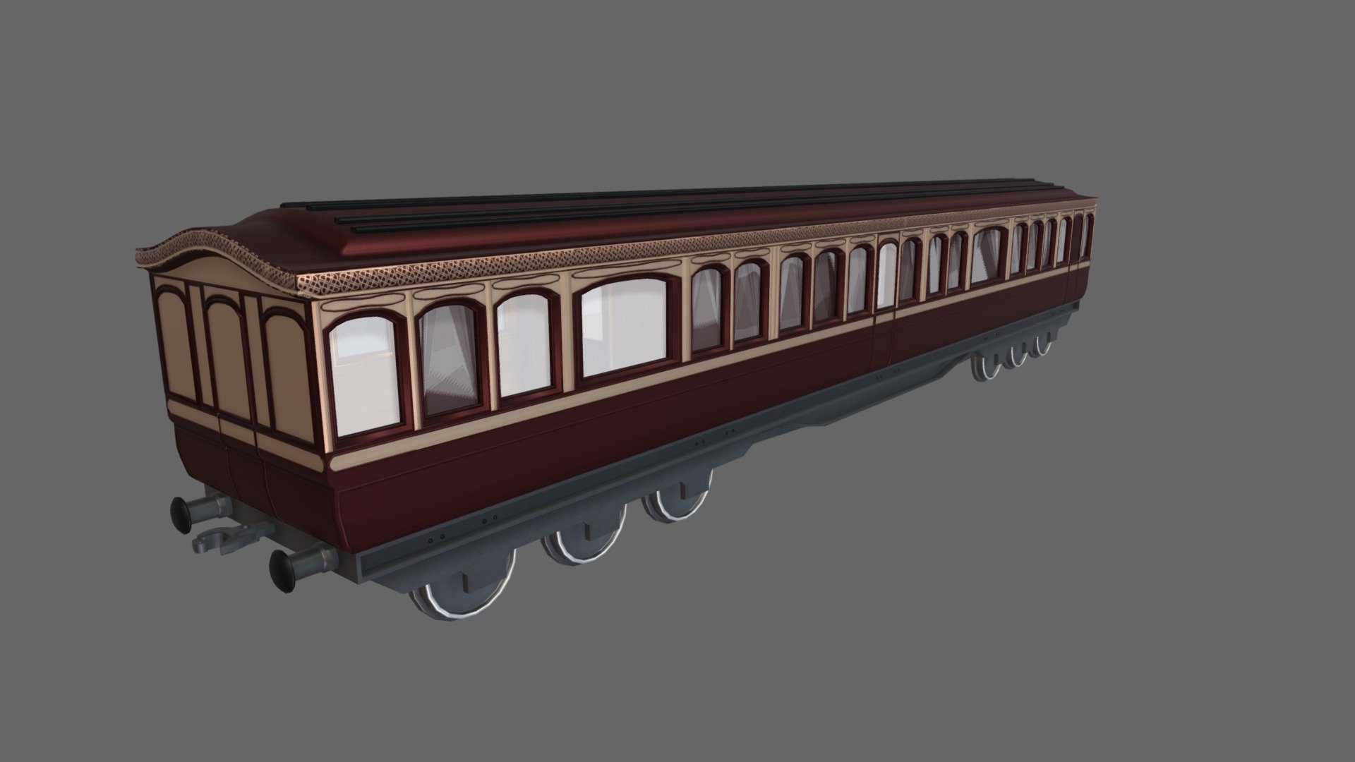 19th Century Royal Carriage - 3D model by Foggy_123 [0946f07] - Sketchfab
